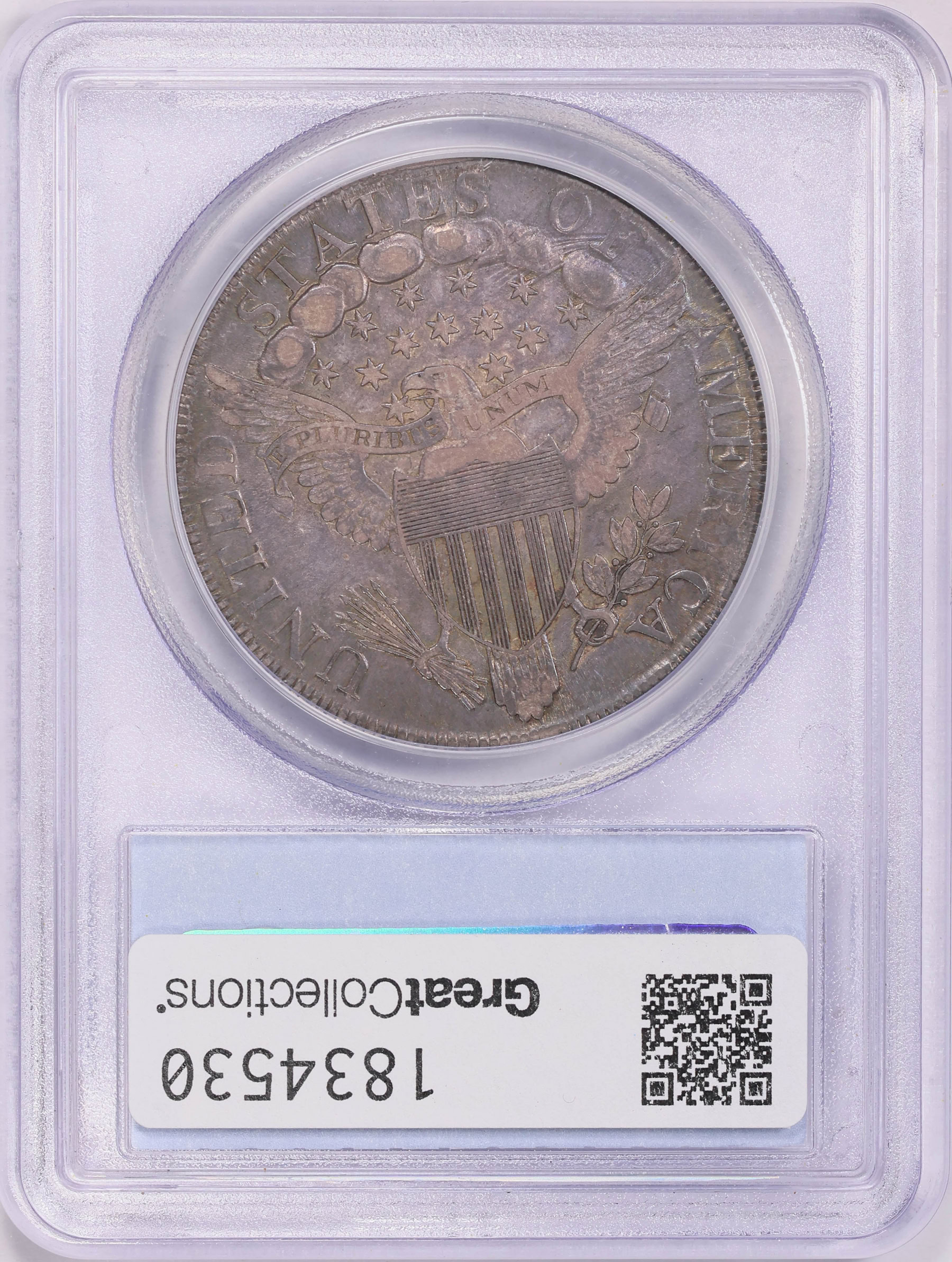 1800 Draped Bust Silver Dollar B-13 BB-193 PCGS XF-40 (Item 1834530) | GreatCollections Coin ...
