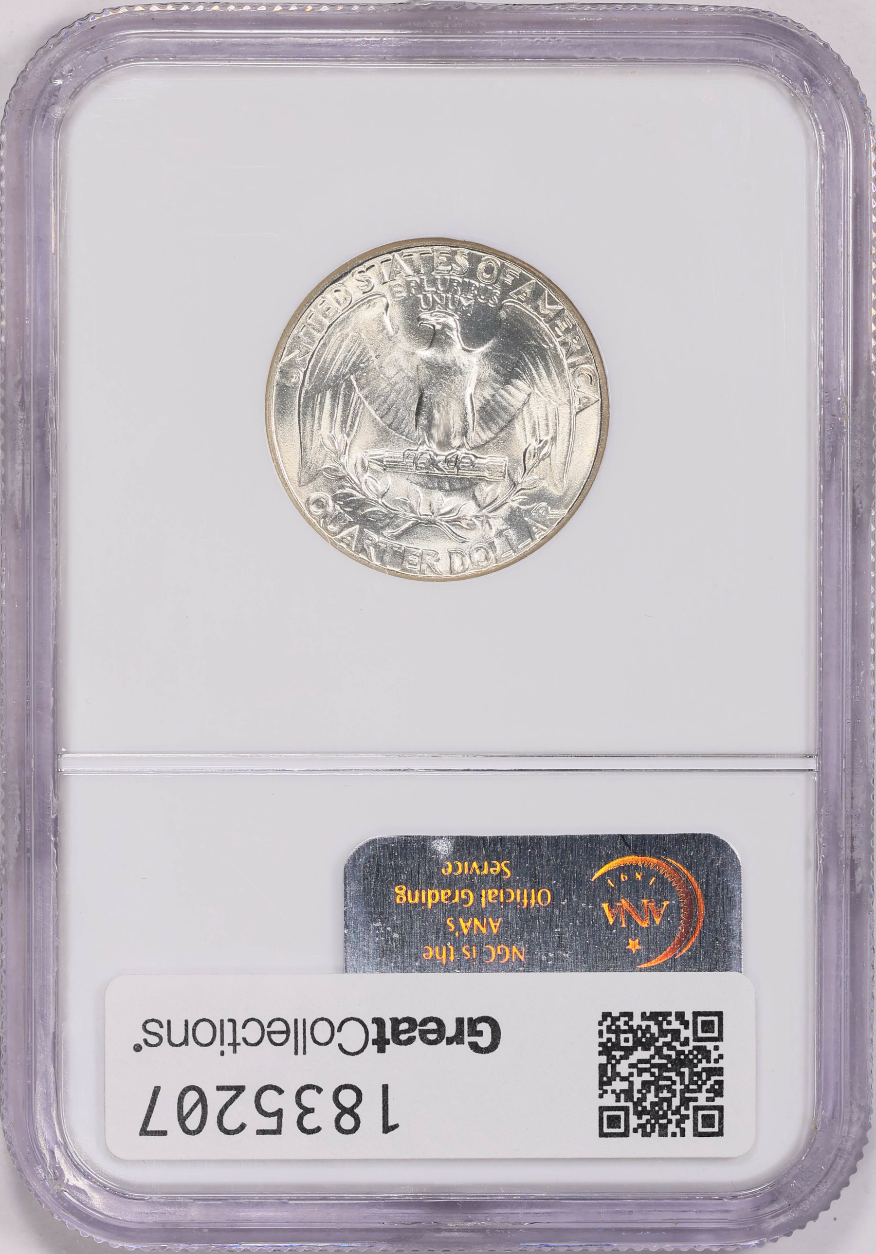 1936 Washington Quarter NGC MS-64 (CAC Green) (Item 1835207 ...