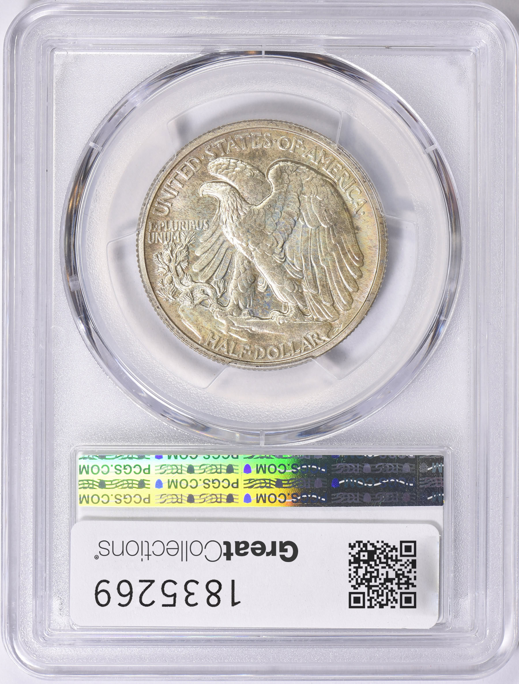 1937 Walking Liberty Half Dollar PCGS Proof-68 (Item 1835269) | GreatCollections Coin Auctions
