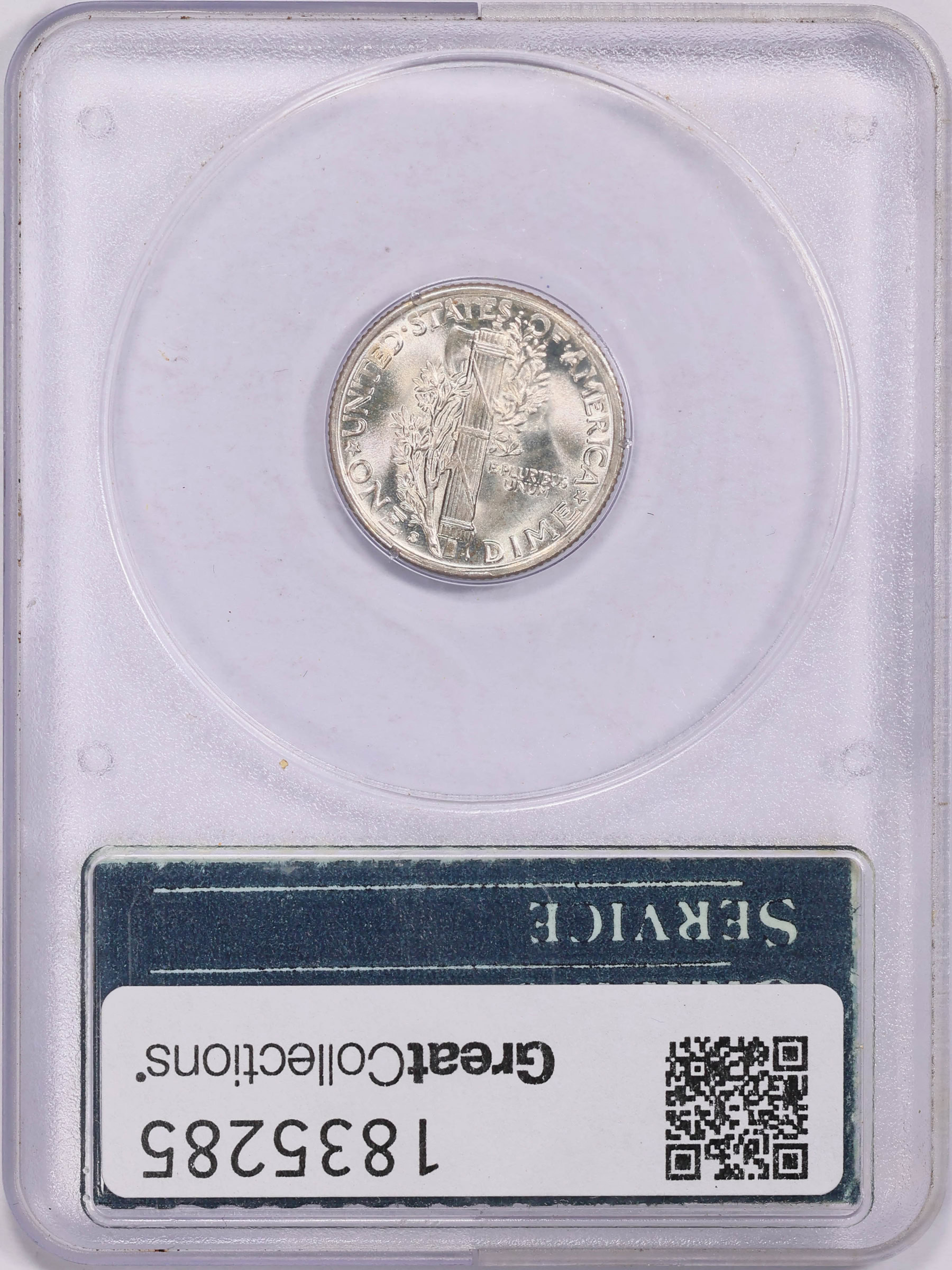 1941-S Mercury Dime PCGS MS-64 (CAC Gold) OGH (1st Gen) (Item 1835285) | GreatCollections Coin ...