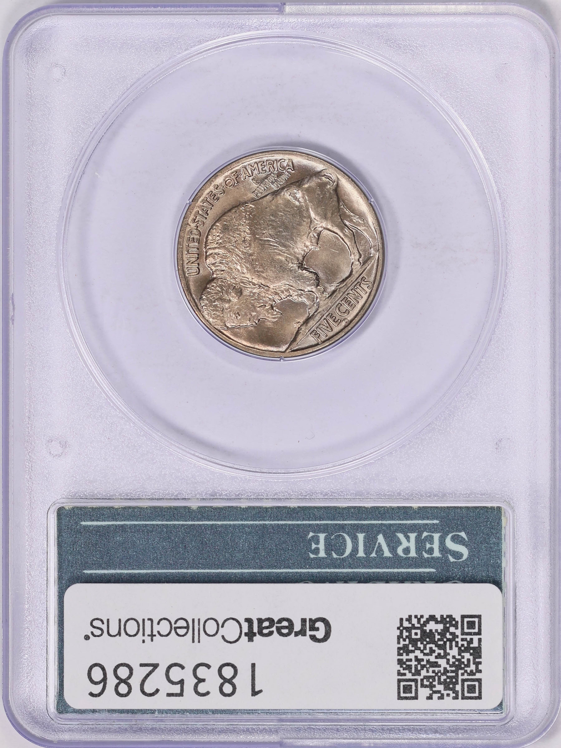 1938-D Buffalo Nickel PCGS MS-66 (CAC Gold) OGH (1st Gen) (Item 1835286) | GreatCollections Coin ...