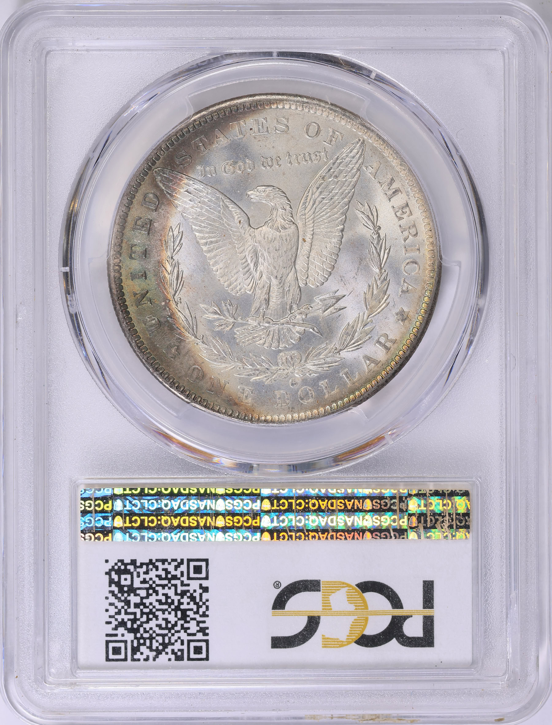 1884-O Morgan Silver Dollar PCGS MS-67+ (CAC Green) (Toned) (Item 1835290) | GreatCollections ...