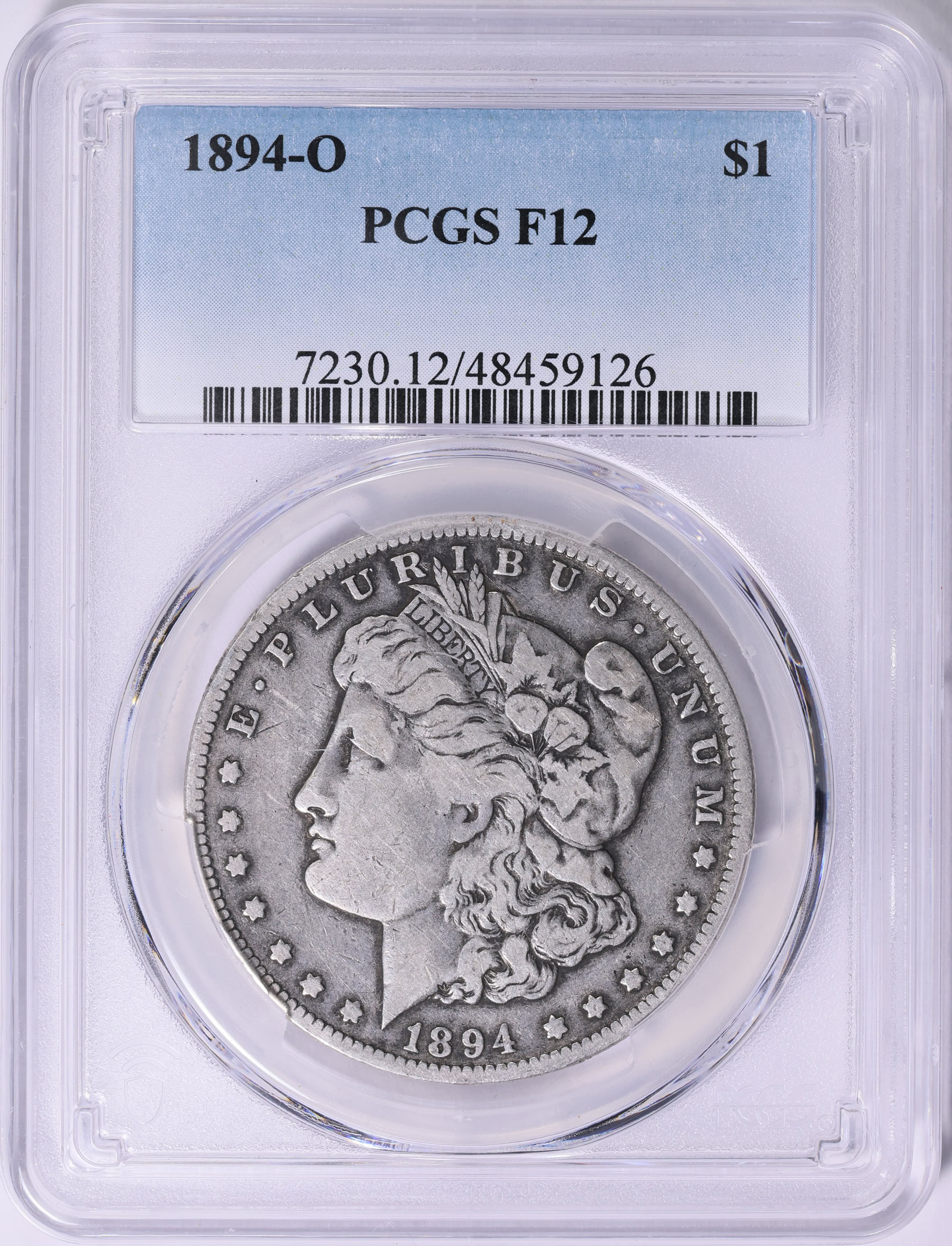 1894-O Morgan Silver Dollar PCGS F-12 (Item 1835698) | GreatCollections Coin Auctions