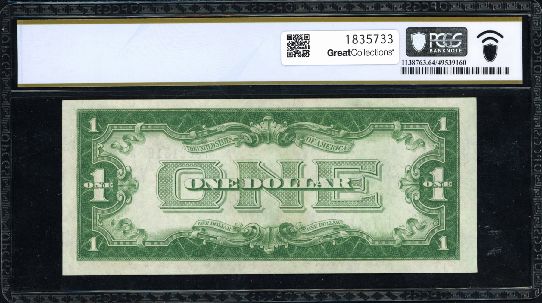 Fr. 1601 (TA Block) 1928A $1 Silver Certificate Note Woods / Mellon ...
