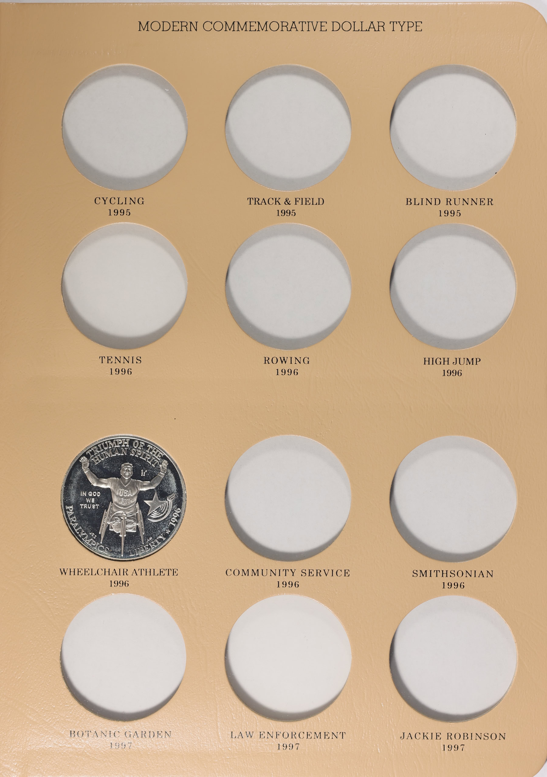 c.1983 - 2003 Commemorative Silver Dollar Collection Uncertified in ...