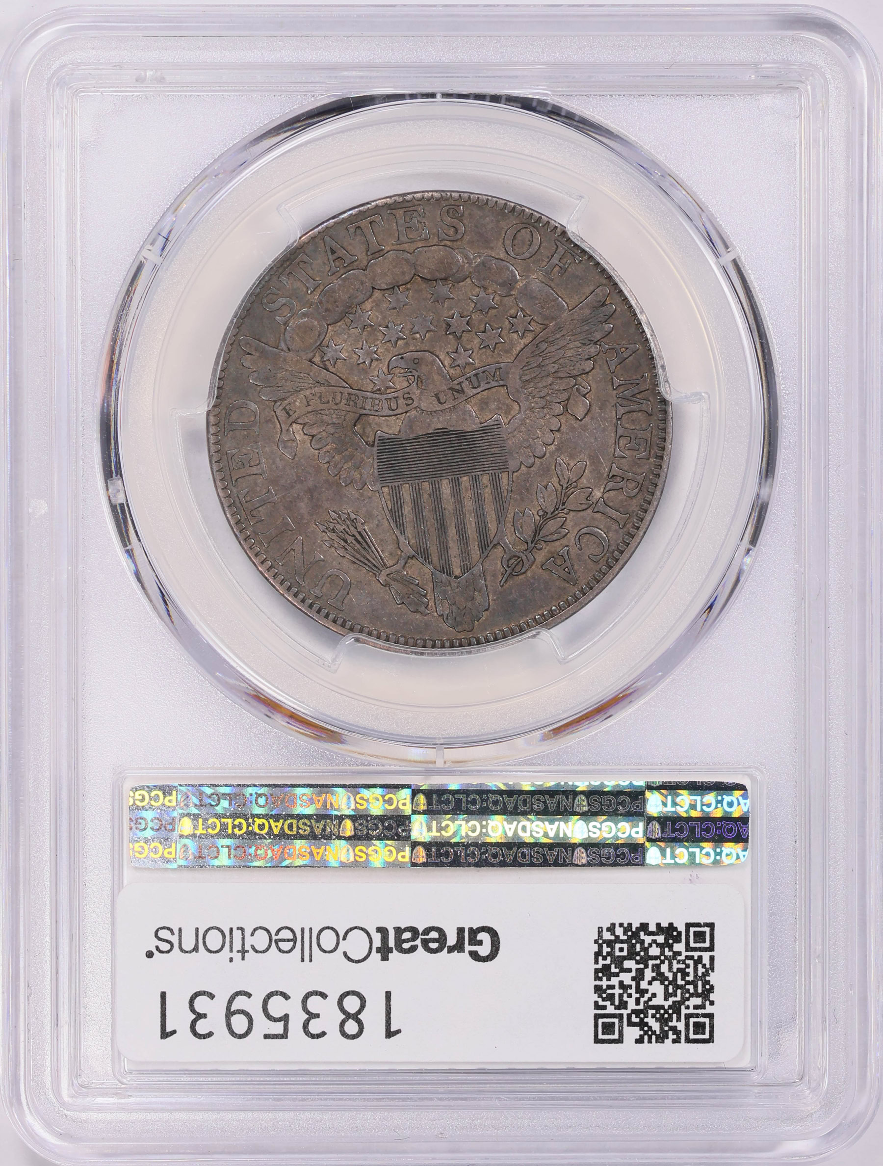 1805/4 Draped Bust Half Dollar Overton 101 PCGS VF-30 (Item 1835931) | GreatCollections Coin ...