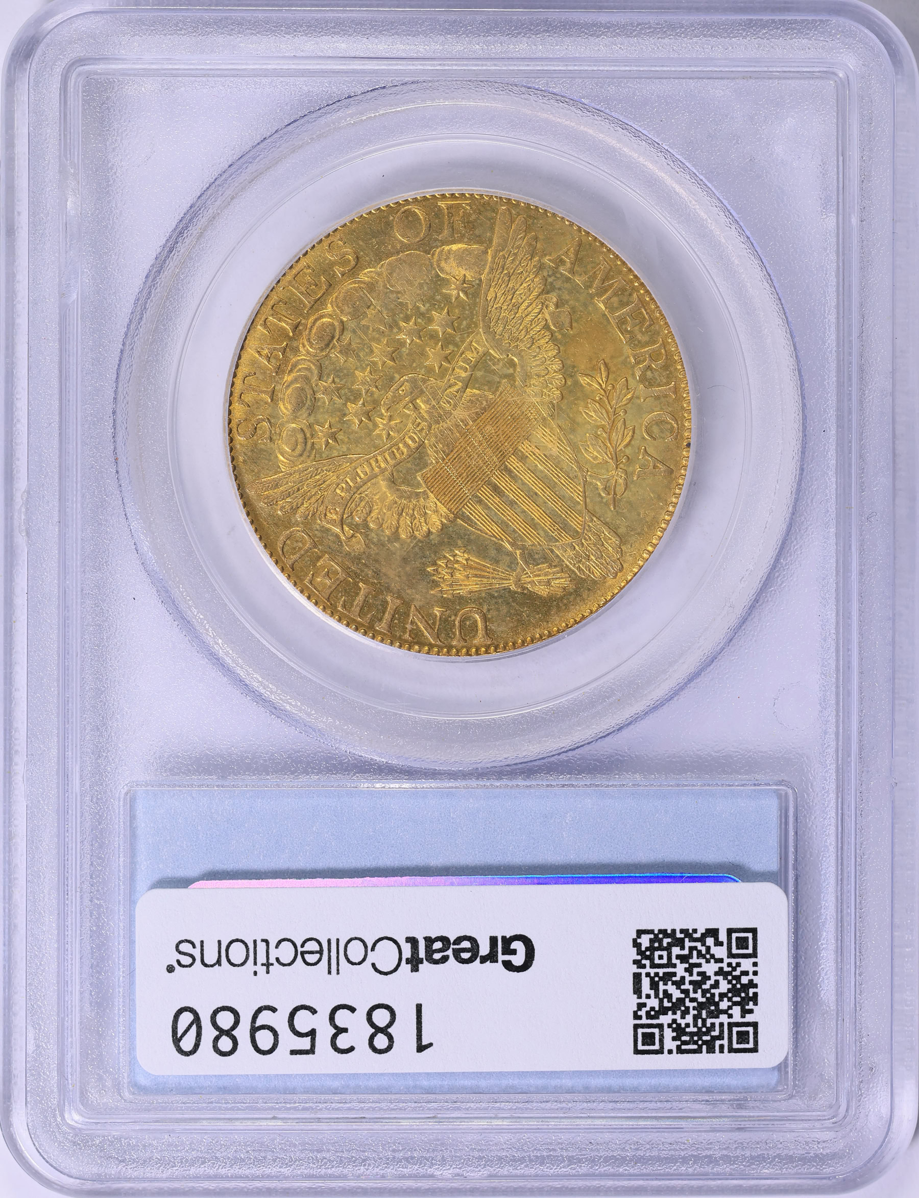 1803 Capped Bust Gold Eagle Extra Star PCGS AU-58 (Item 1835980 ...