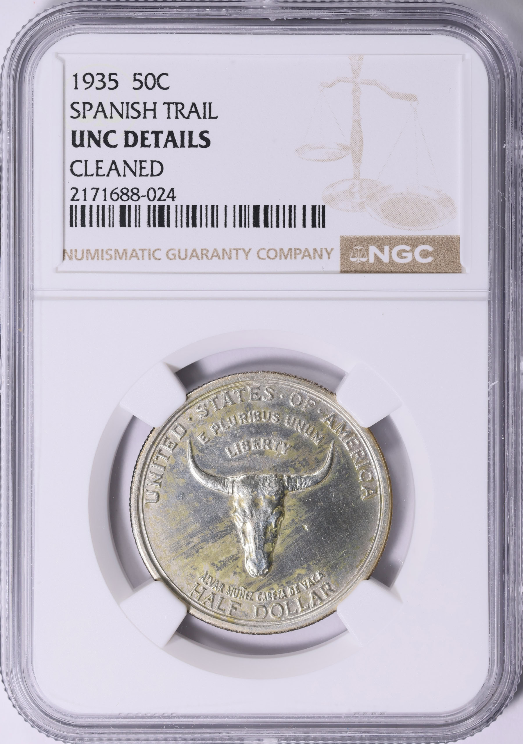 1935 Old Spanish Trail Half Dollar NGC Unc Details (Item 1836230 ...