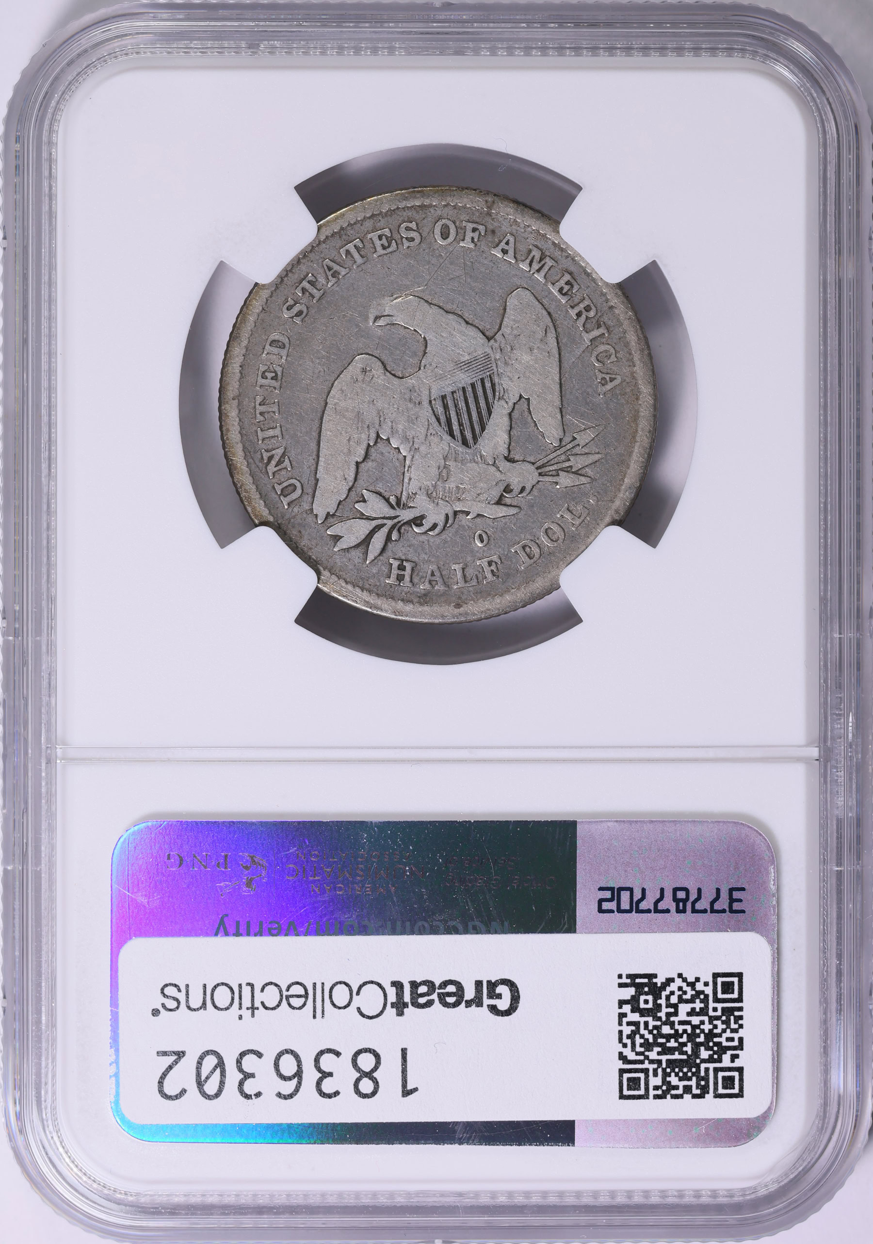 1840-O Seated Liberty Half Dollar NGC Good Details (Item 1836302) | GreatCollections Coin Auctions
