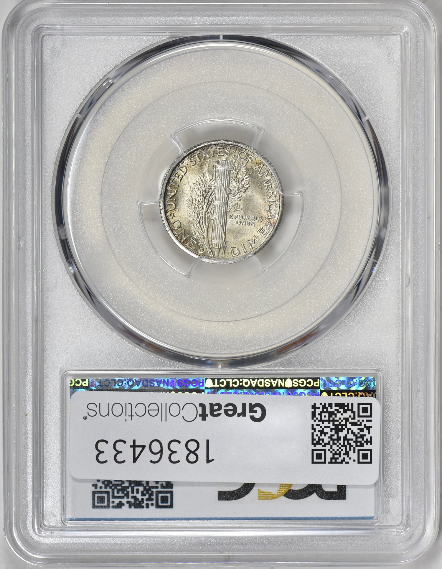 1936-D Mercury Dime PCGS MS-65 (Item 1836433) | GreatCollections Coin Auctions