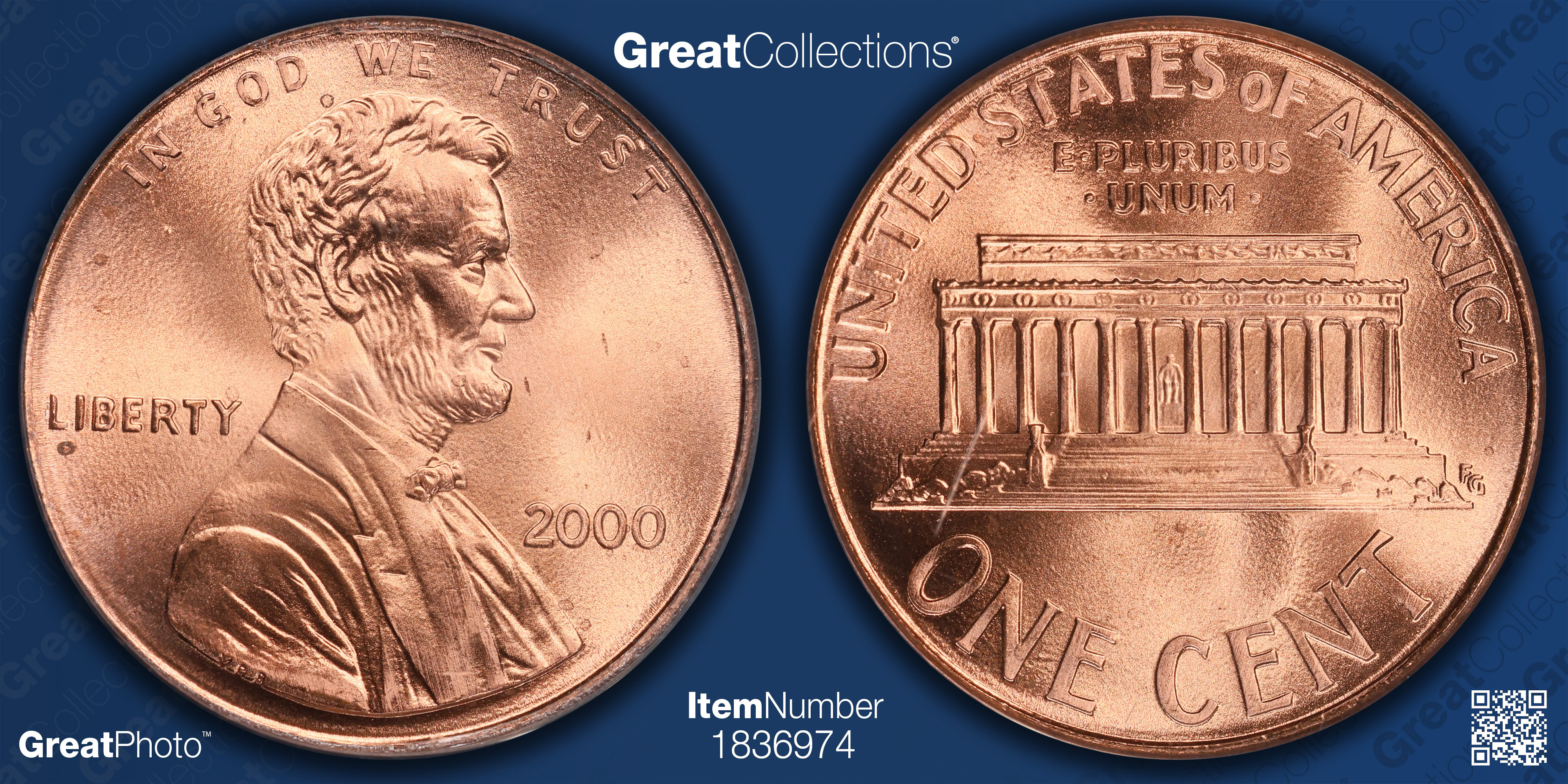 2000 Lincoln Cent From Cheerios Promotion ANACS MS-67 RD (Item 1836974 ...