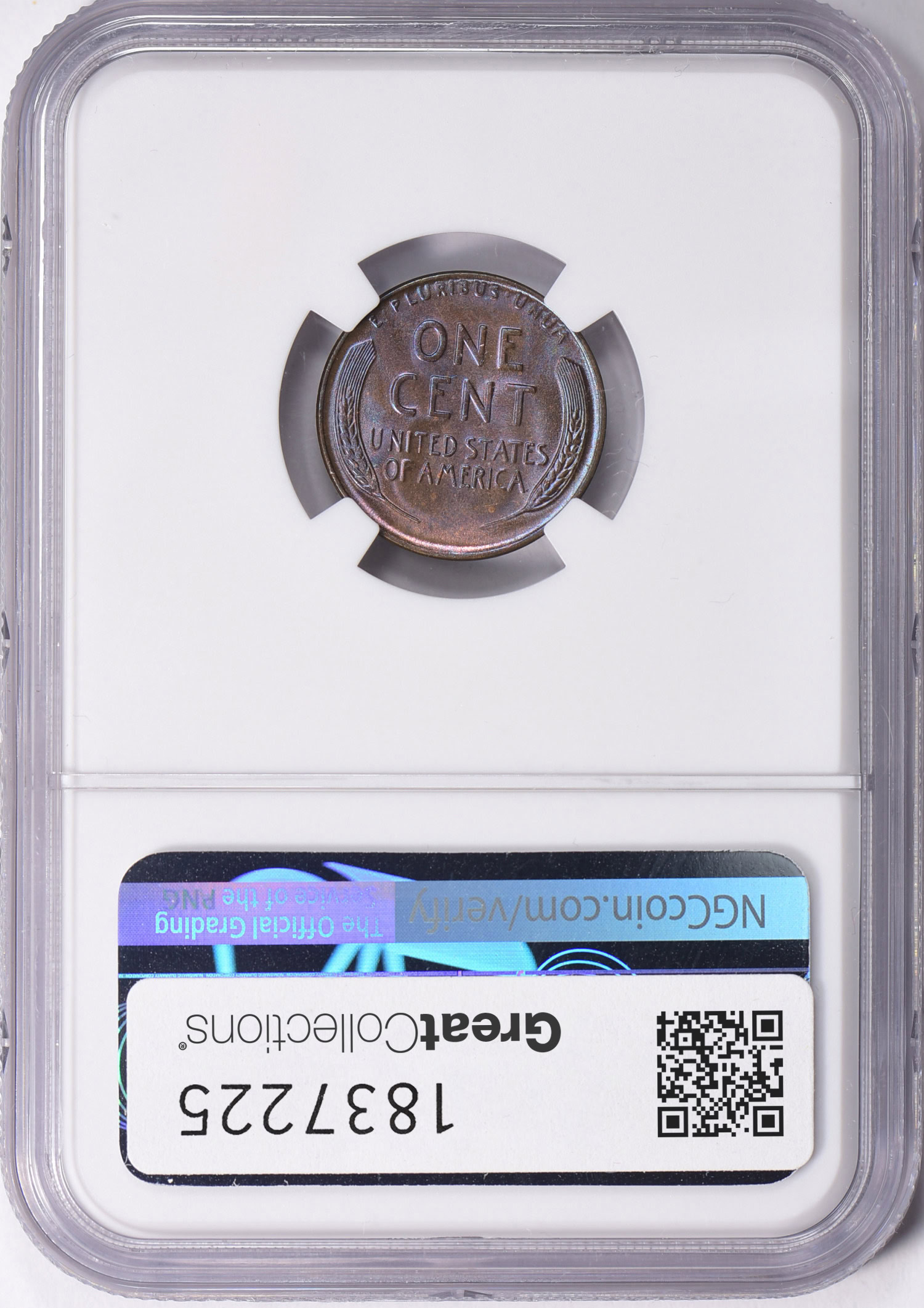 1933 Lincoln Cent NGC MS-65 BN (Toned) (Item 1837225 ...
