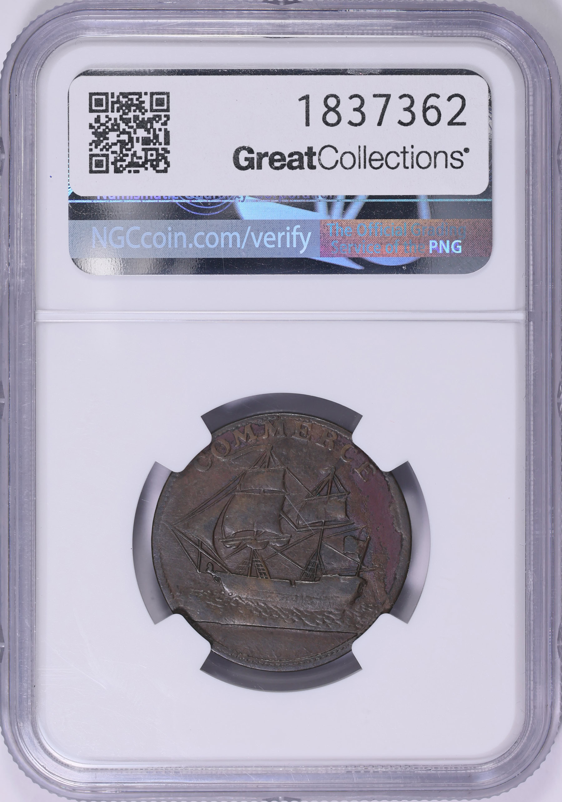 1781 North American Token NGC XF Details (Item 1837362 ...