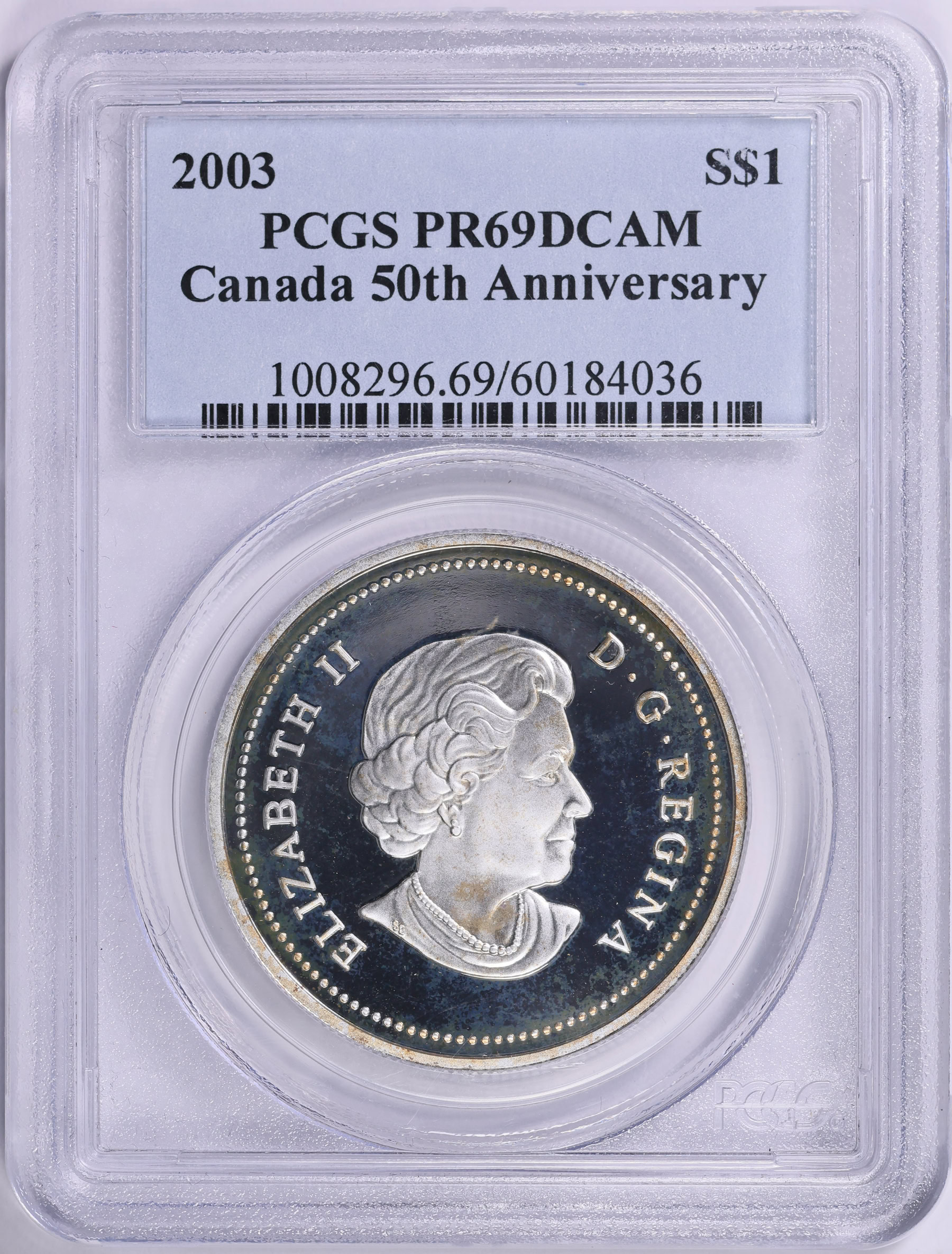 Canada 2003 Silver Dollar Coronation of Queen Elizabeth II 50th ...