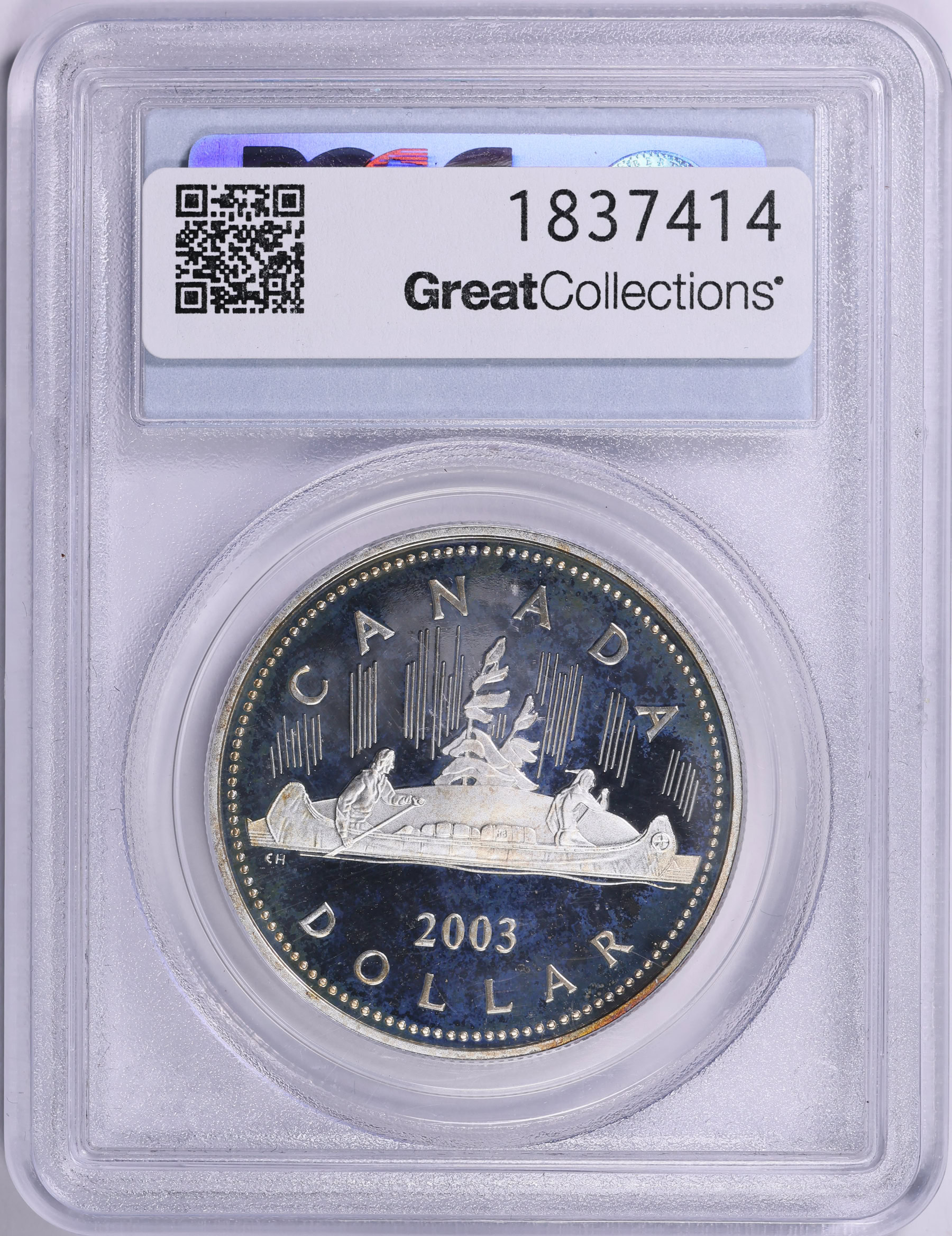 Canada 2003 Silver Dollar Coronation of Queen Elizabeth II 50th ...