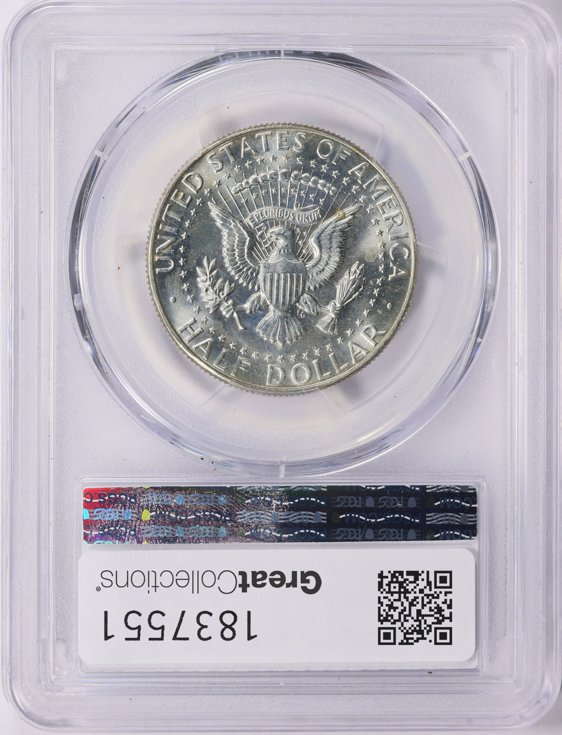 1966 Kennedy Half Dollar PCGS MS-65 (Item 1837551) | GreatCollections Coin Auctions