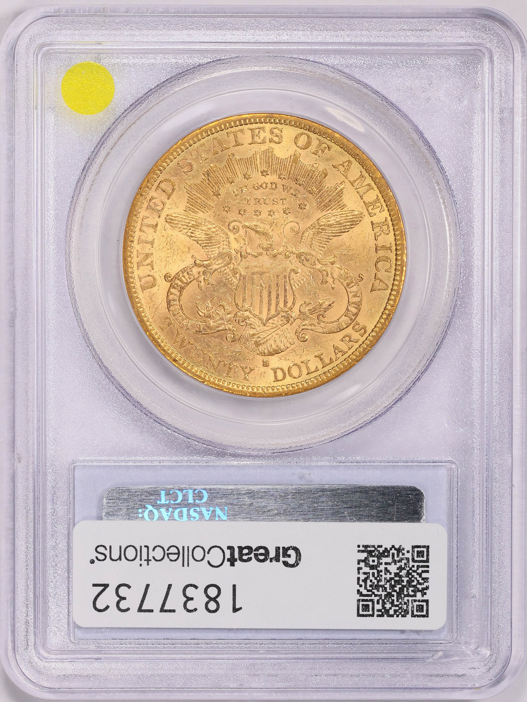1878-S Liberty Gold Double Eagle PCGS AU-55 (Item 1837732) | GreatCollections Coin Auctions