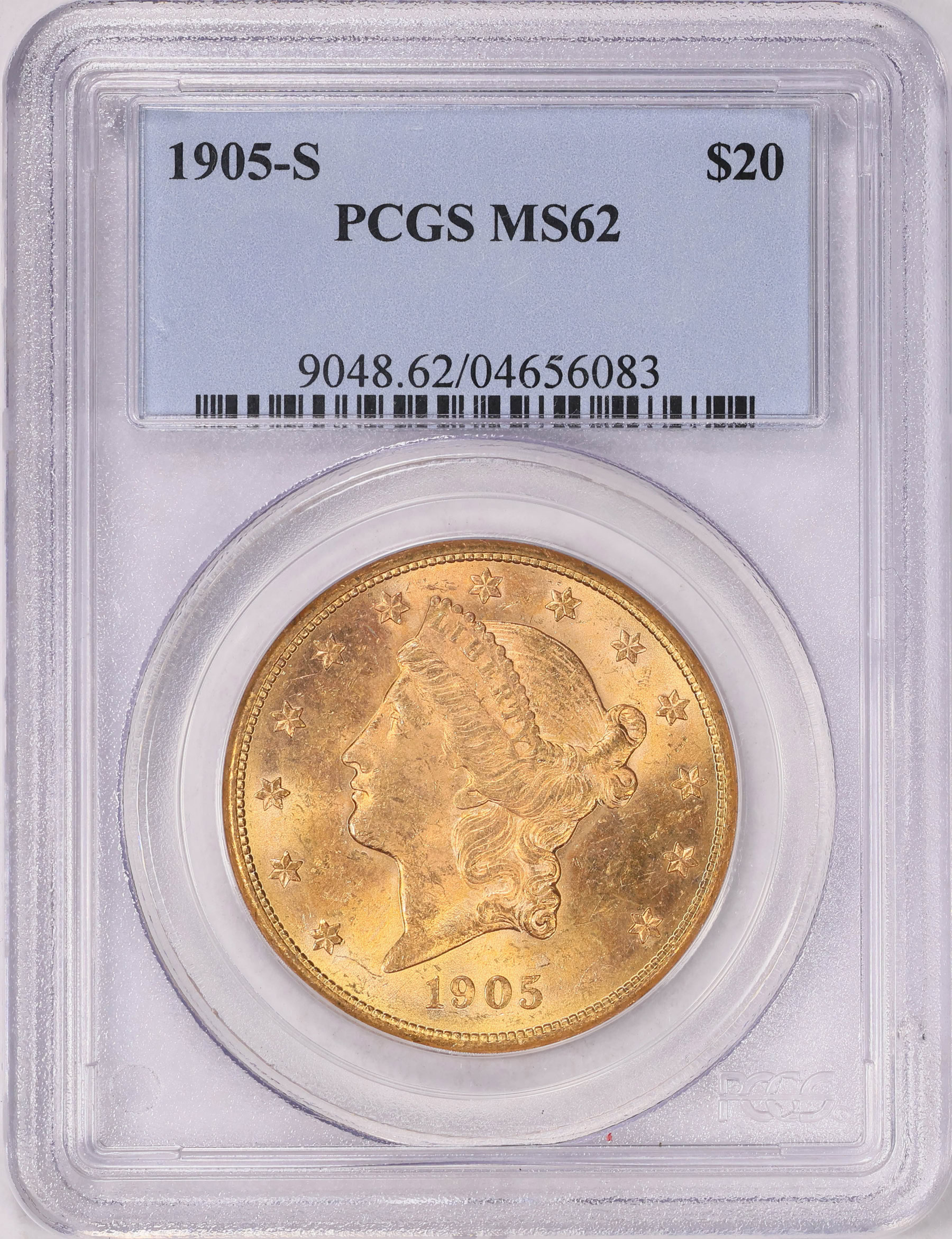 1905-S Liberty Gold Double Eagle PCGS MS-62 (Item 1837739 ...