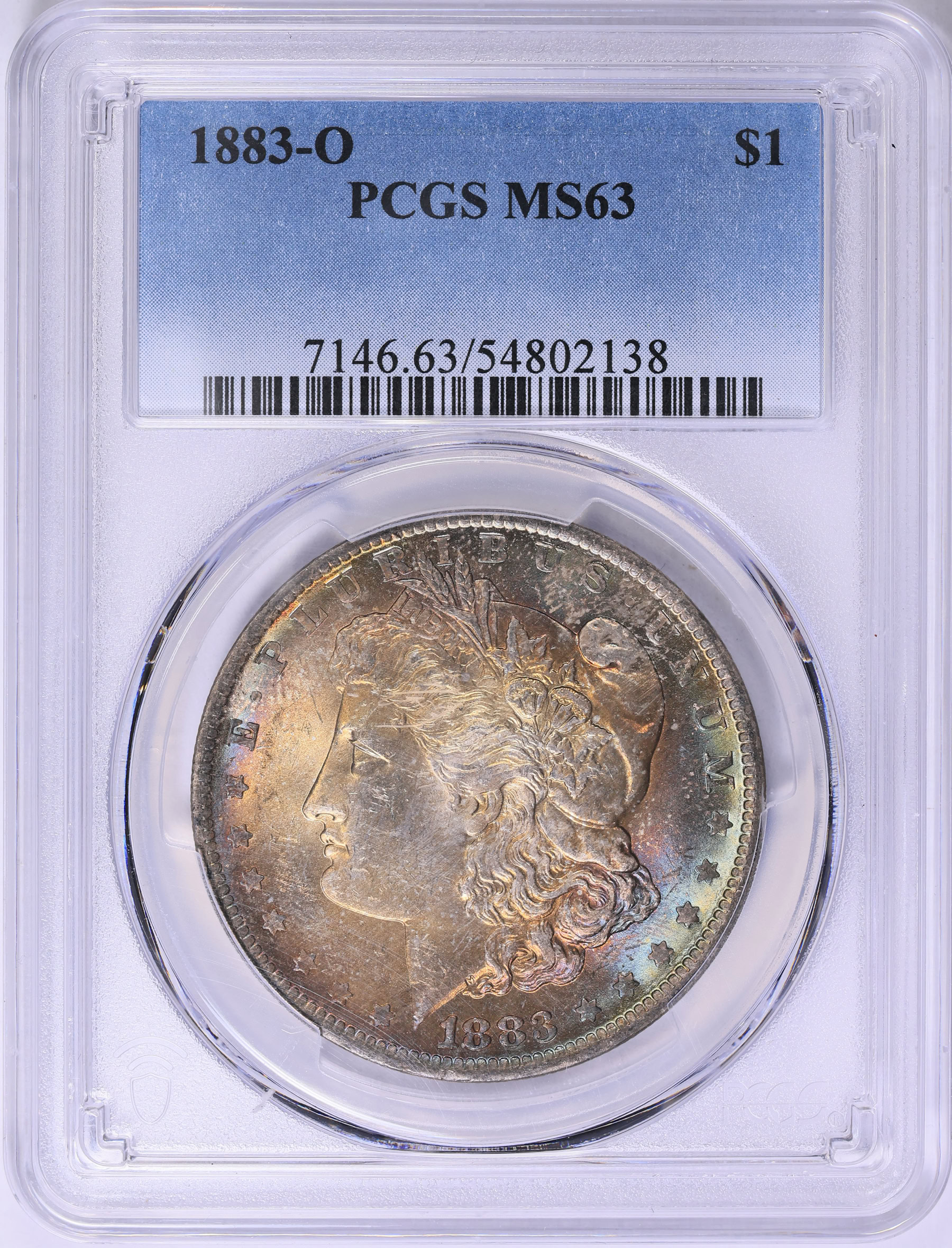 1883-O Morgan Silver Dollar PCGS MS-63 (Toned) (Item 1837774 ...