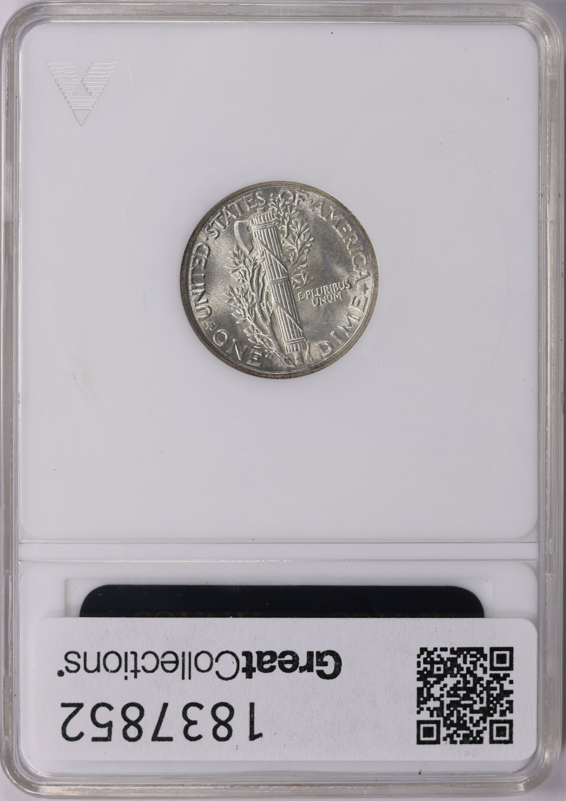 1936 Mercury Dime ANACS MS-66 OH (Item 1837852) | GreatCollections Coin Auctions