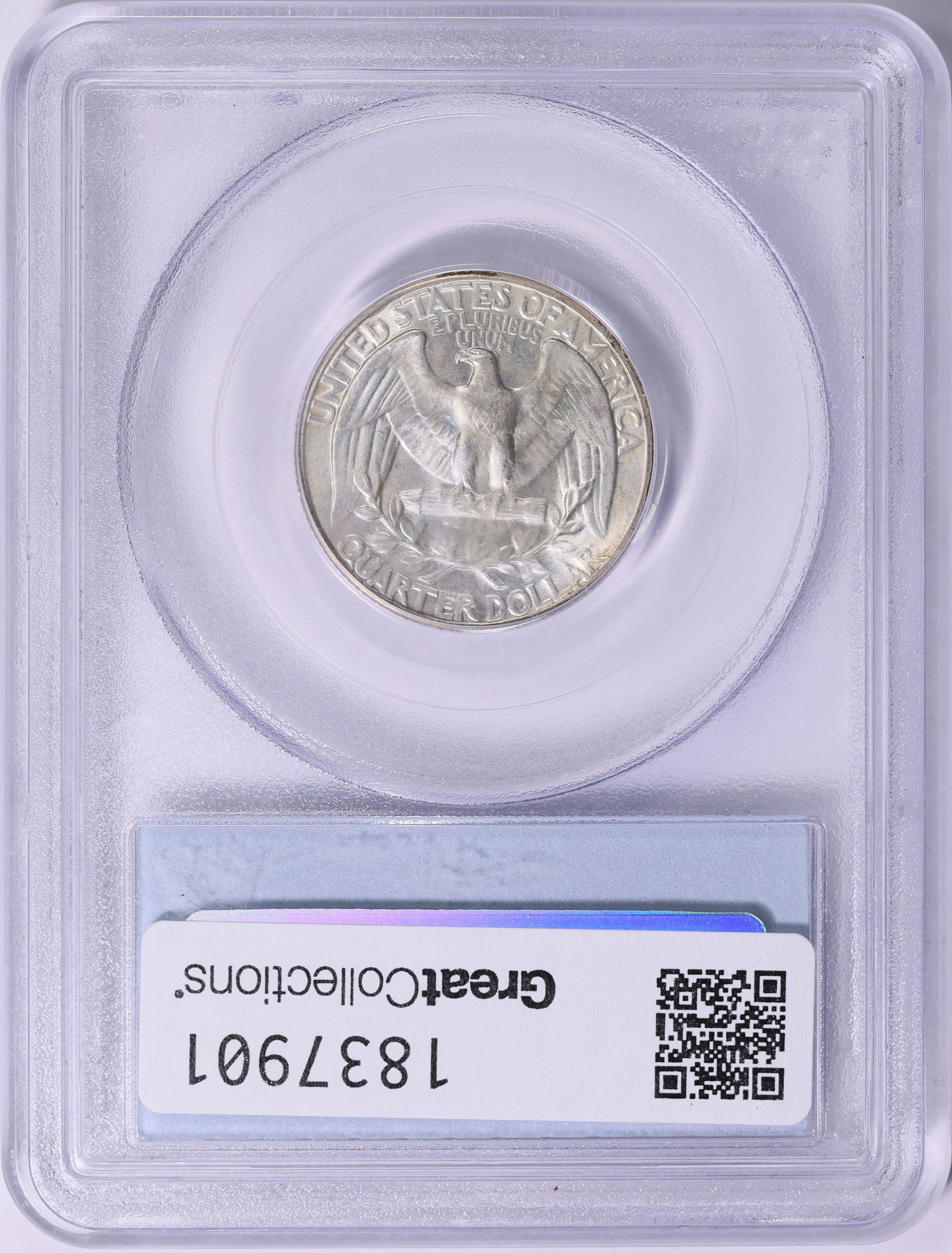 1936 Washington Quarter PCGS MS-66 (Item 1837901) | GreatCollections ...
