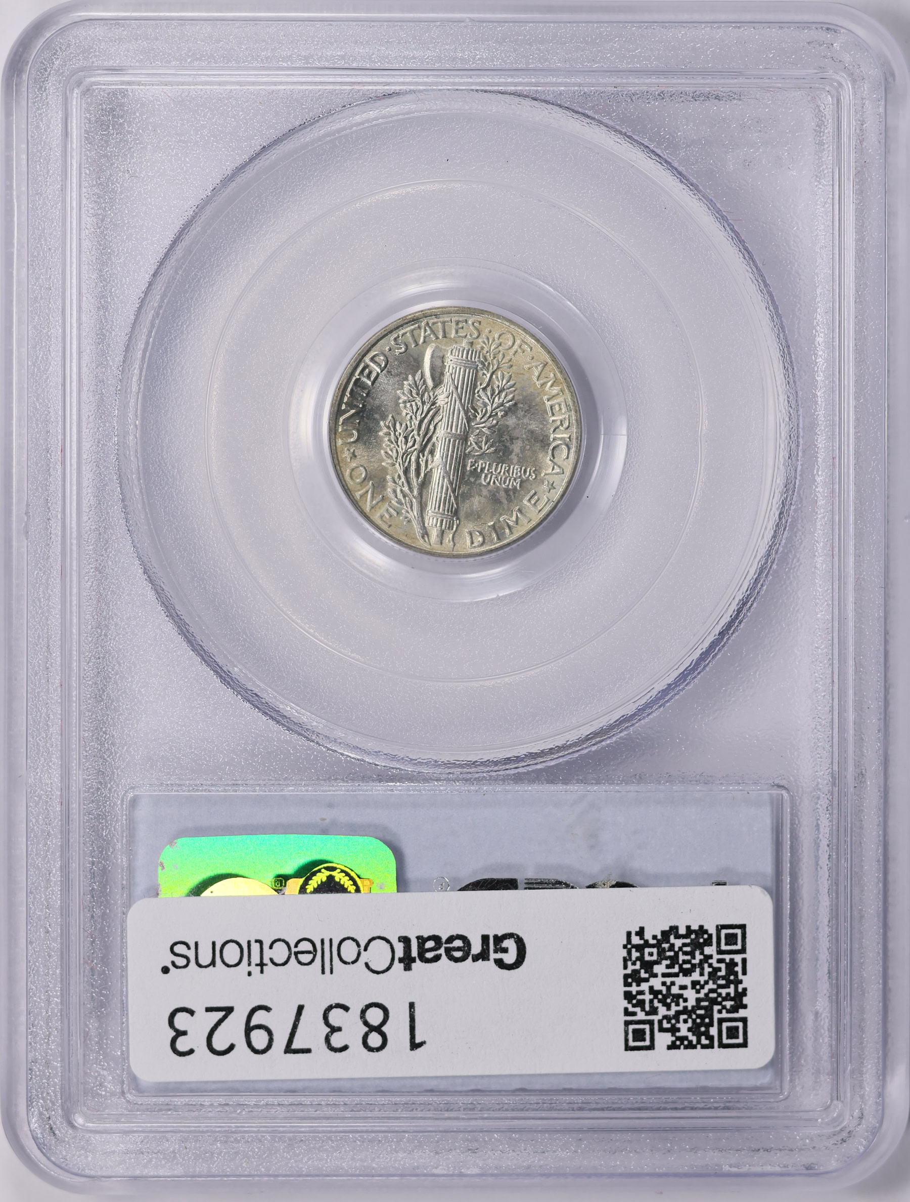 1940 Mercury Dime PCGS MS-66 (Item 1837923) | GreatCollections Coin ...