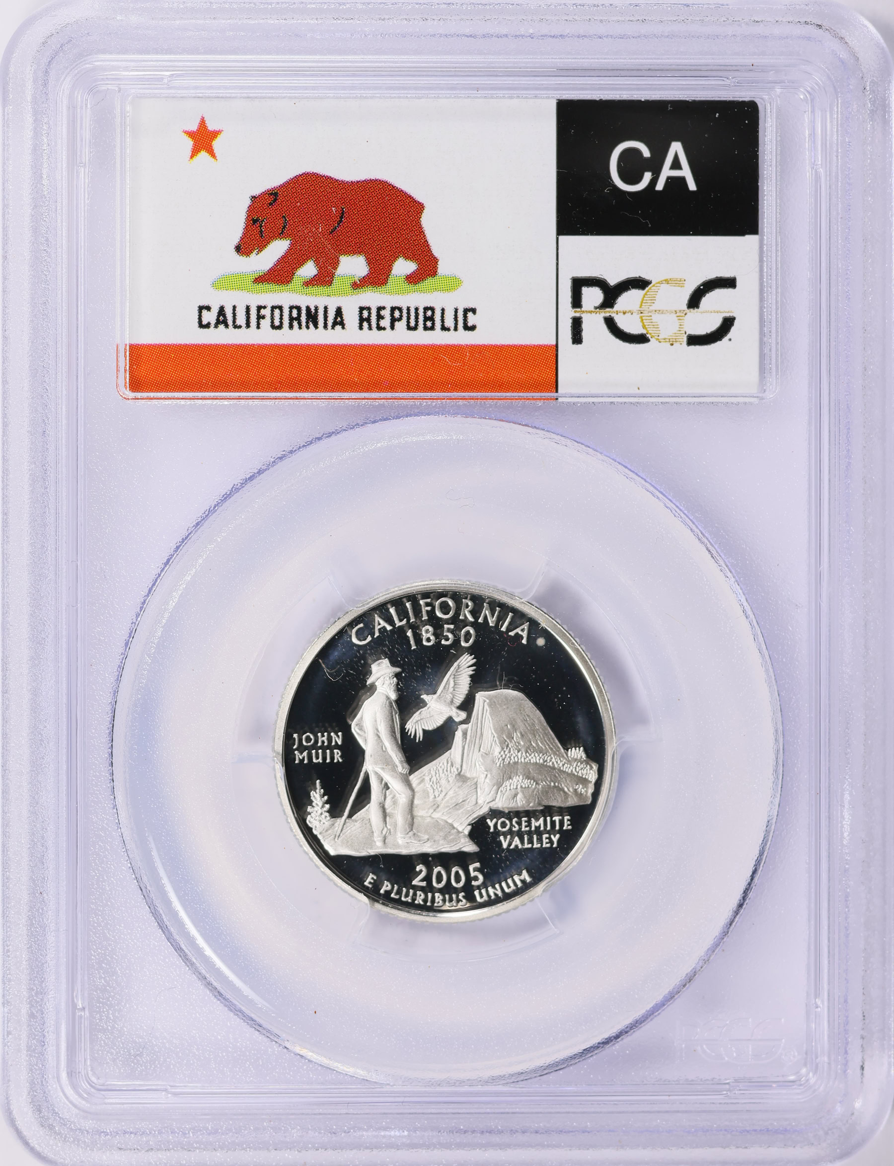 2005-S State Quarter California Silver PCGS Proof-70 DCAM (Item 1838020 ...