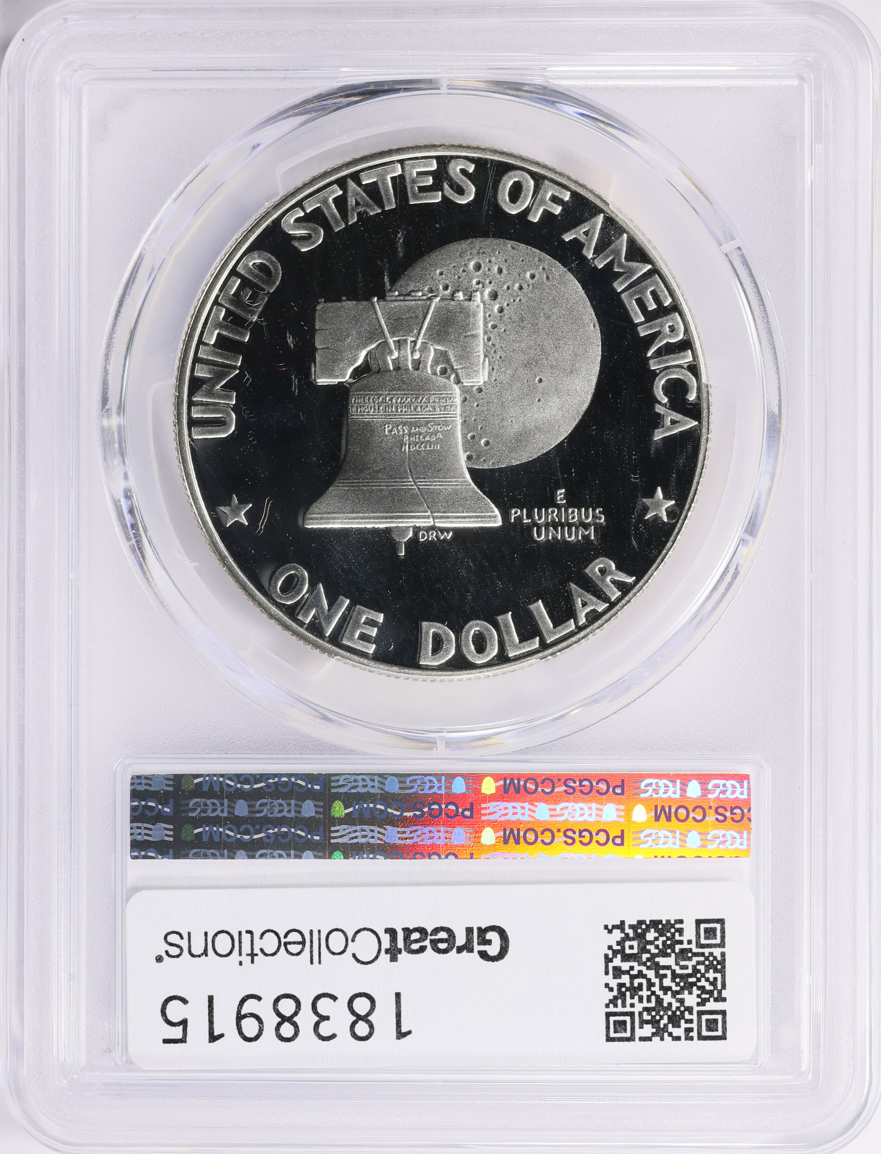 1976-S Eisenhower Dollar Silver PCGS Proof-70 DCAM (Item 1838915) | GreatCollections Coin Auctions