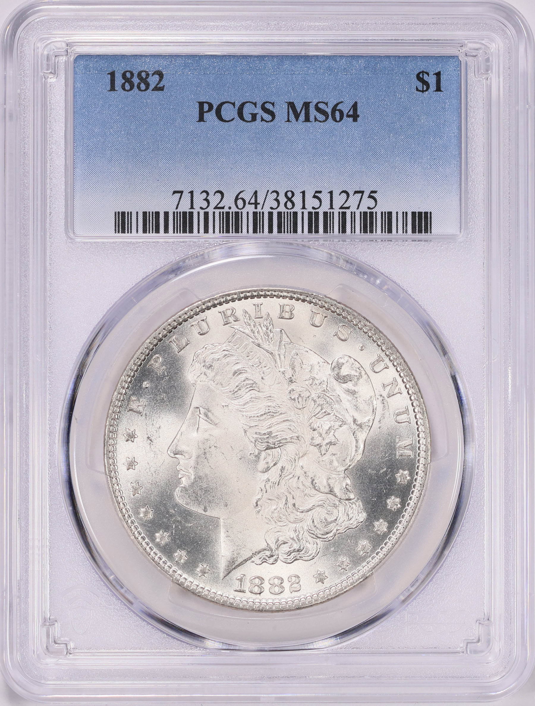 1882 Morgan Silver Dollar PCGS MS-64 (Item 1839219) | GreatCollections Coin Auctions