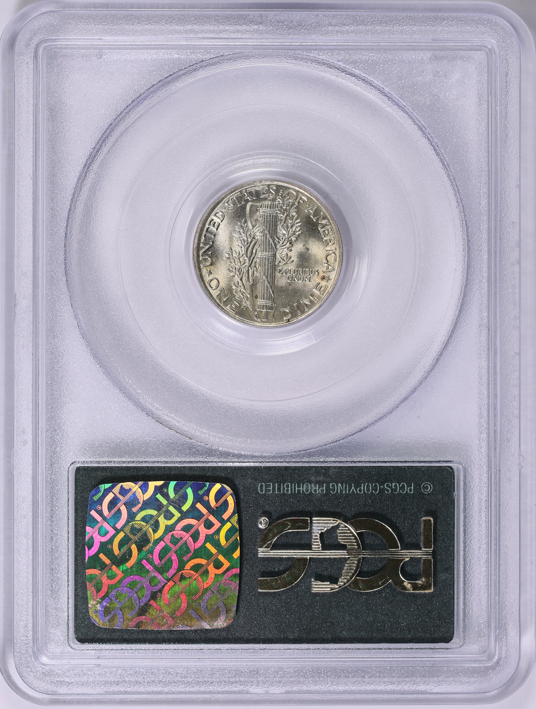 1934 Mercury Dime PCGS MS-65 FB (CAC Green) OGH (Item 1839762) | GreatCollections Coin Auctions