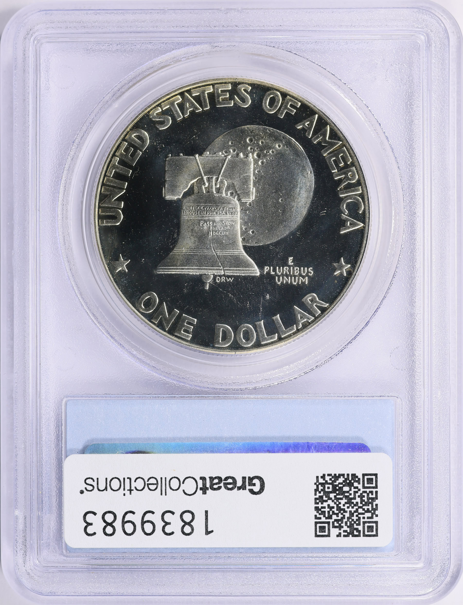 1976-S Eisenhower Dollar Silver PCGS Proof-69 DCAM (Item 1839983) | GreatCollections Coin Auctions