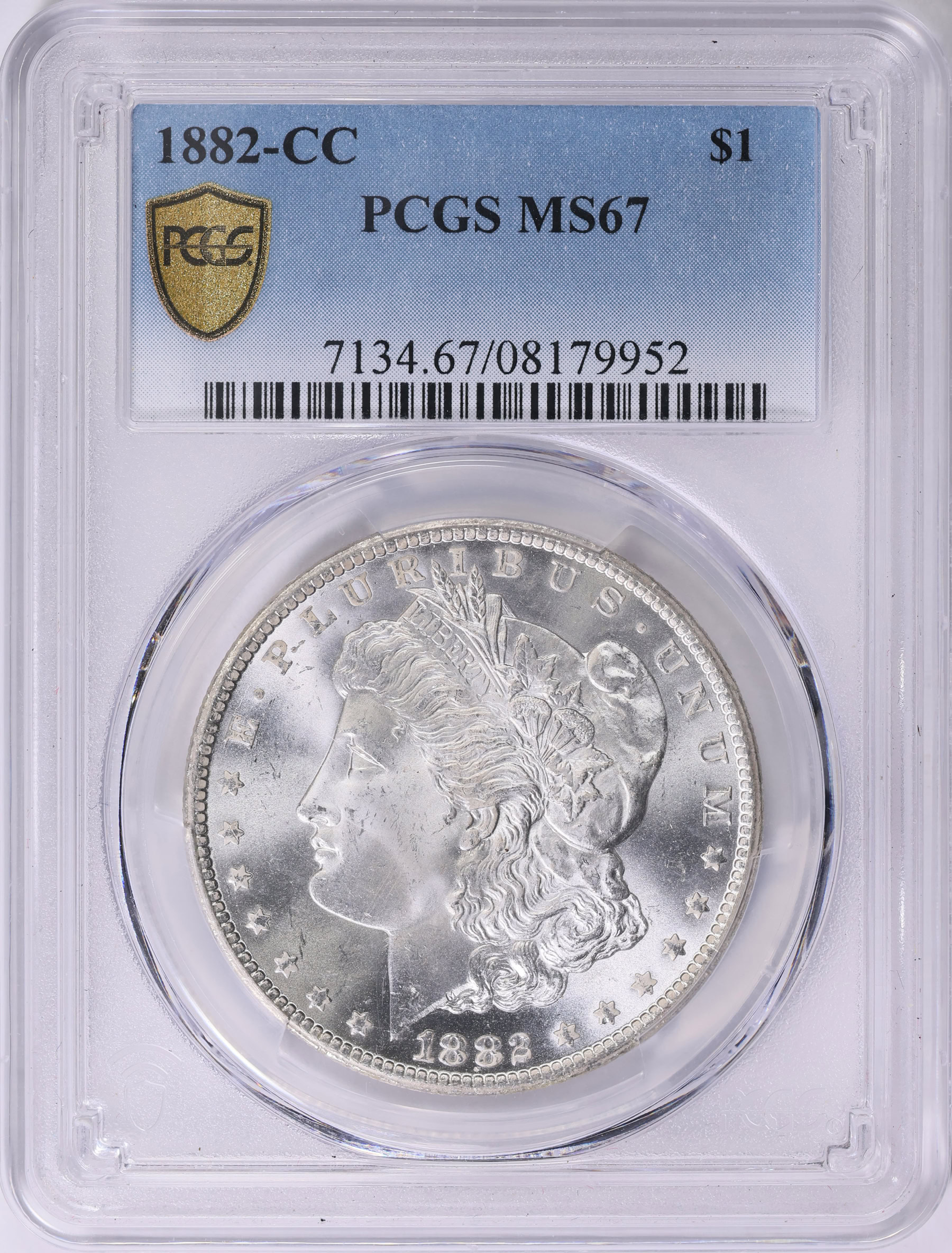 1882-CC Morgan Silver Dollar PCGS MS-67 (Item 1840088 ...