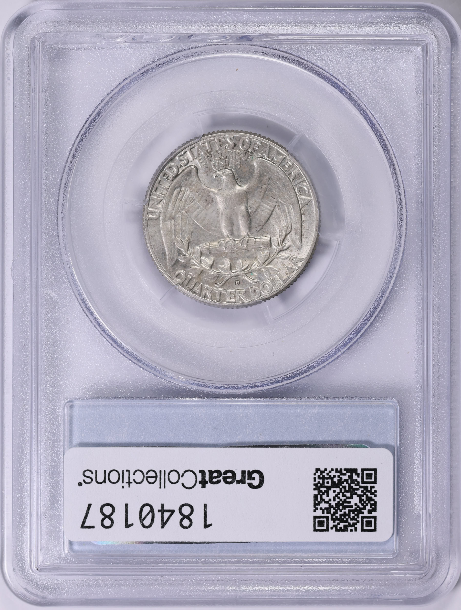 1964-D Washington Quarter Doubled Die Reverse FS-801 (FS-025) PCGS AU-58 (Item 1840187 ...
