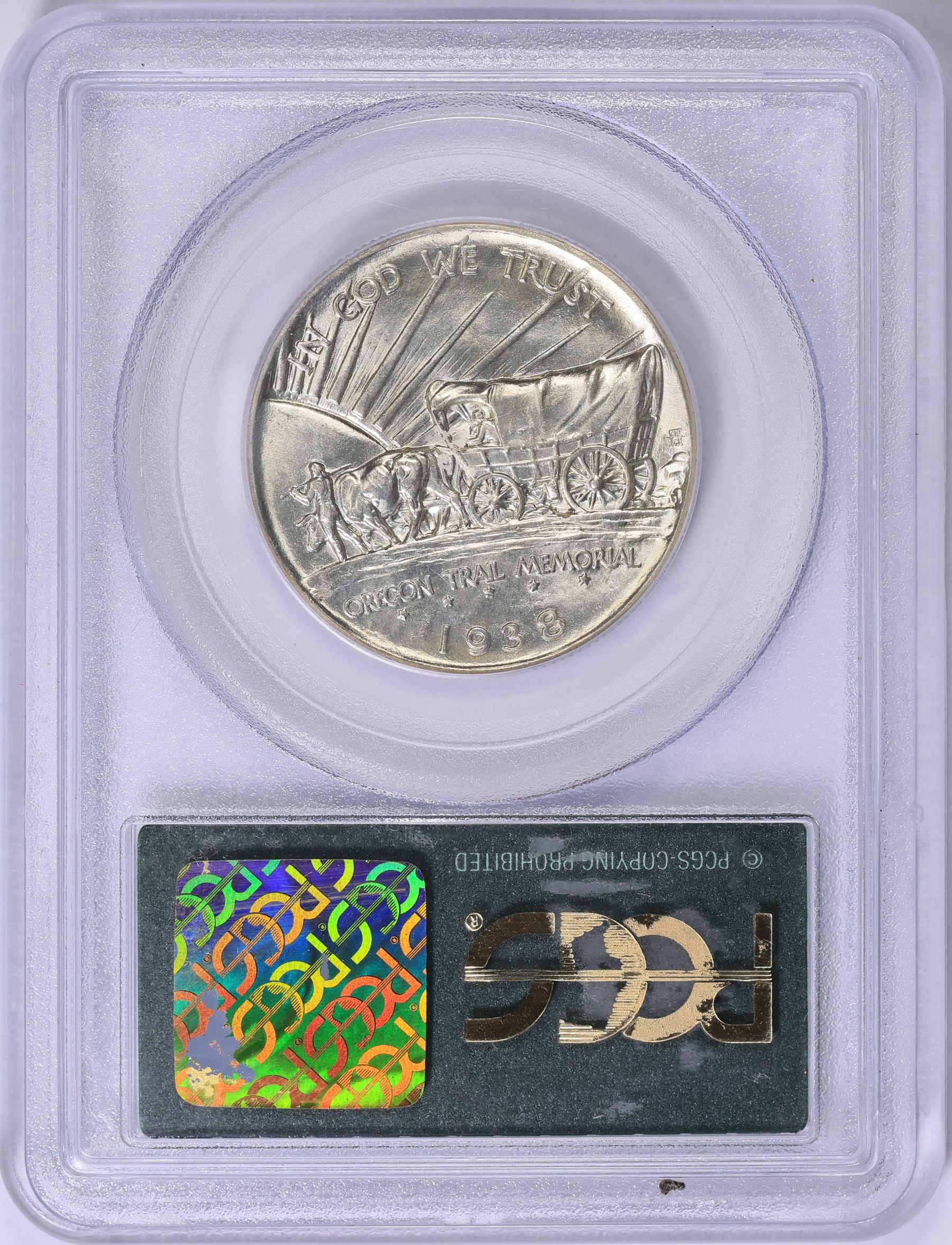 1938 Oregon Trail Memorial Half Dollar PCGS MS-65 OGH (Item 1840379 ...