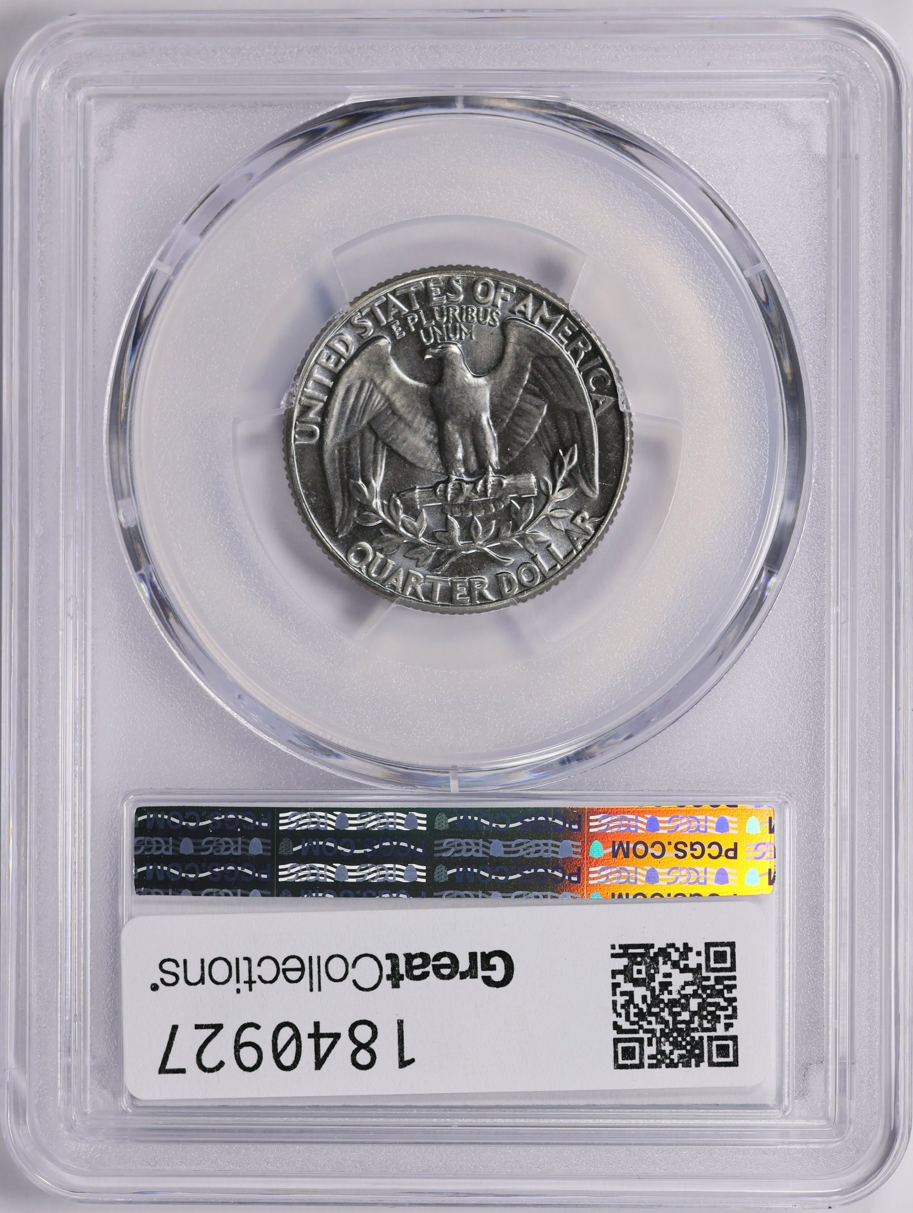 1968-D Washington Quarter PCGS MS-67 (Item 1840927) | GreatCollections ...