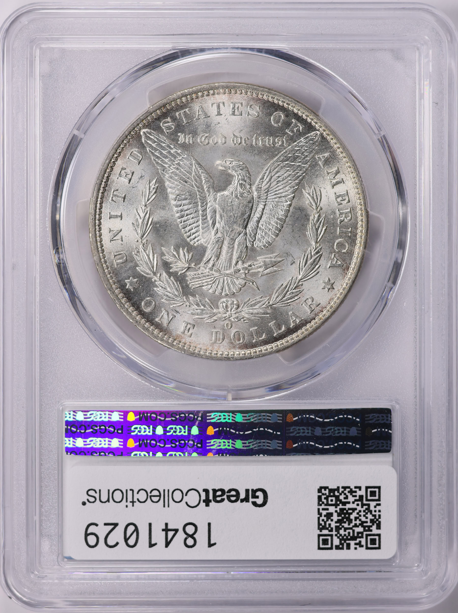 1900-O/CC Morgan Silver Dollar PCGS MS-63 (Item 1841029) | GreatCollections Coin Auctions