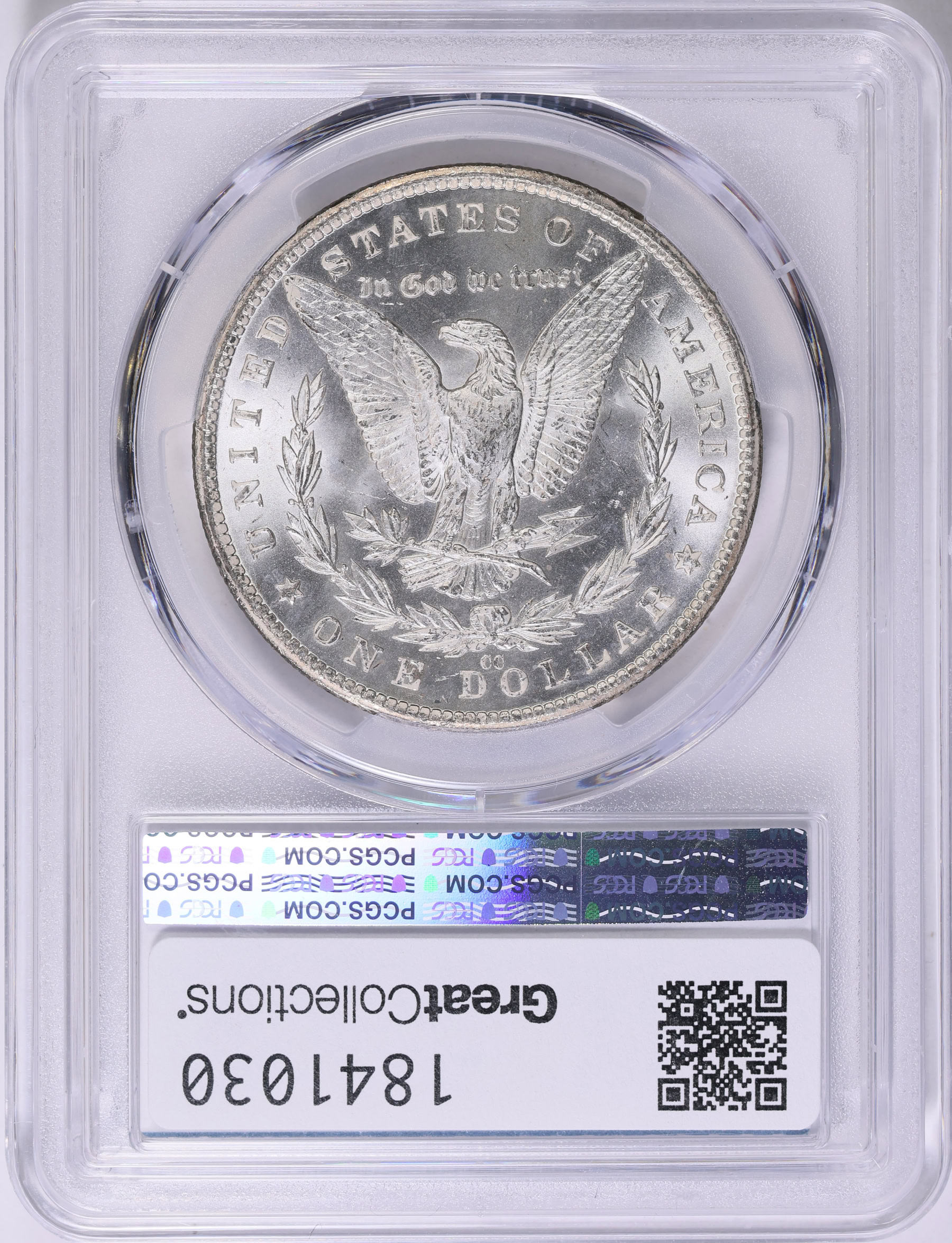 1882-CC Morgan Silver Dollar PCGS MS-61 (Item 1841030) | GreatCollections Coin Auctions