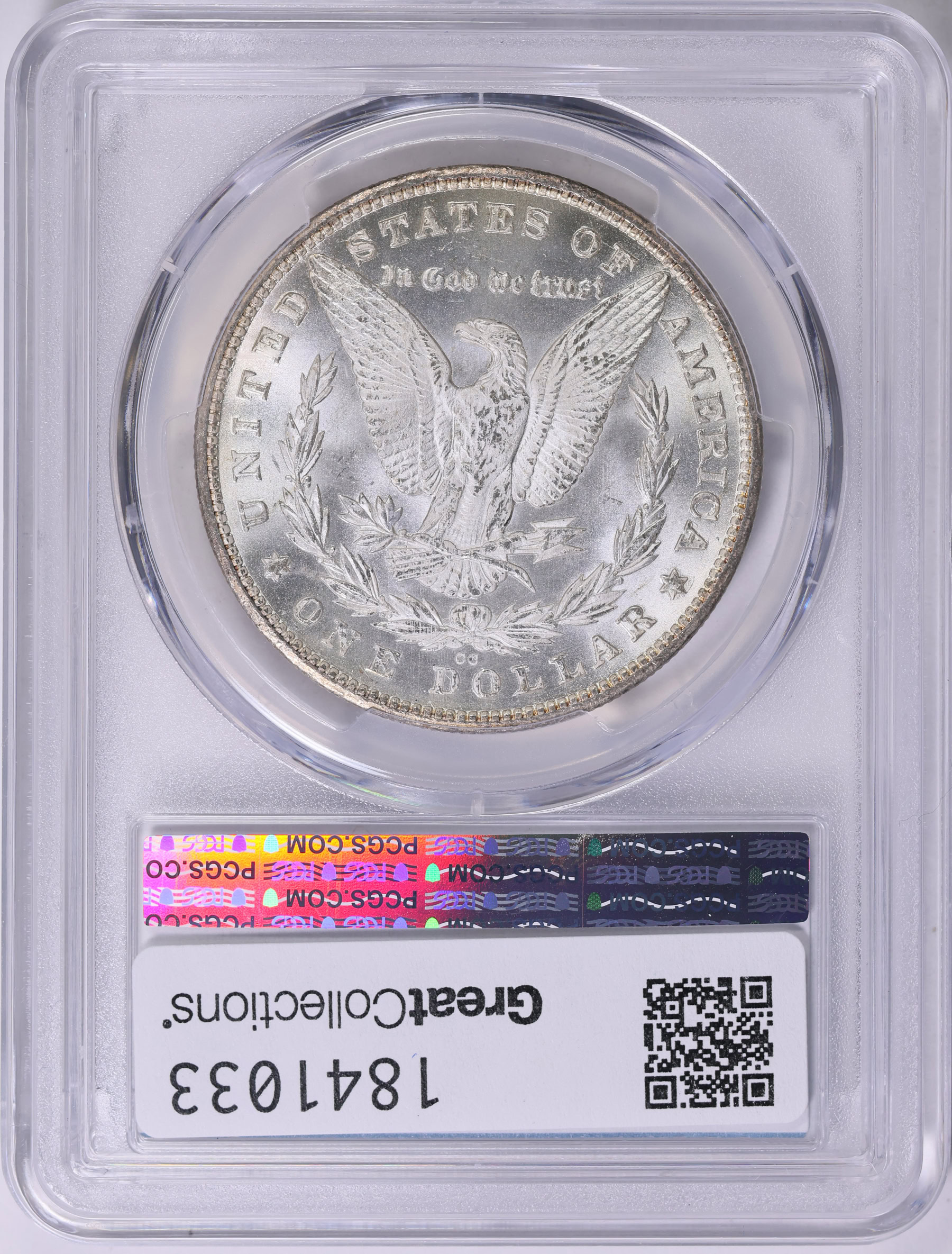 1880-CC Morgan Silver Dollar 8/7 High 7 VAM-5 Top 100 PCGS MS-61 (Item 1841033 ...