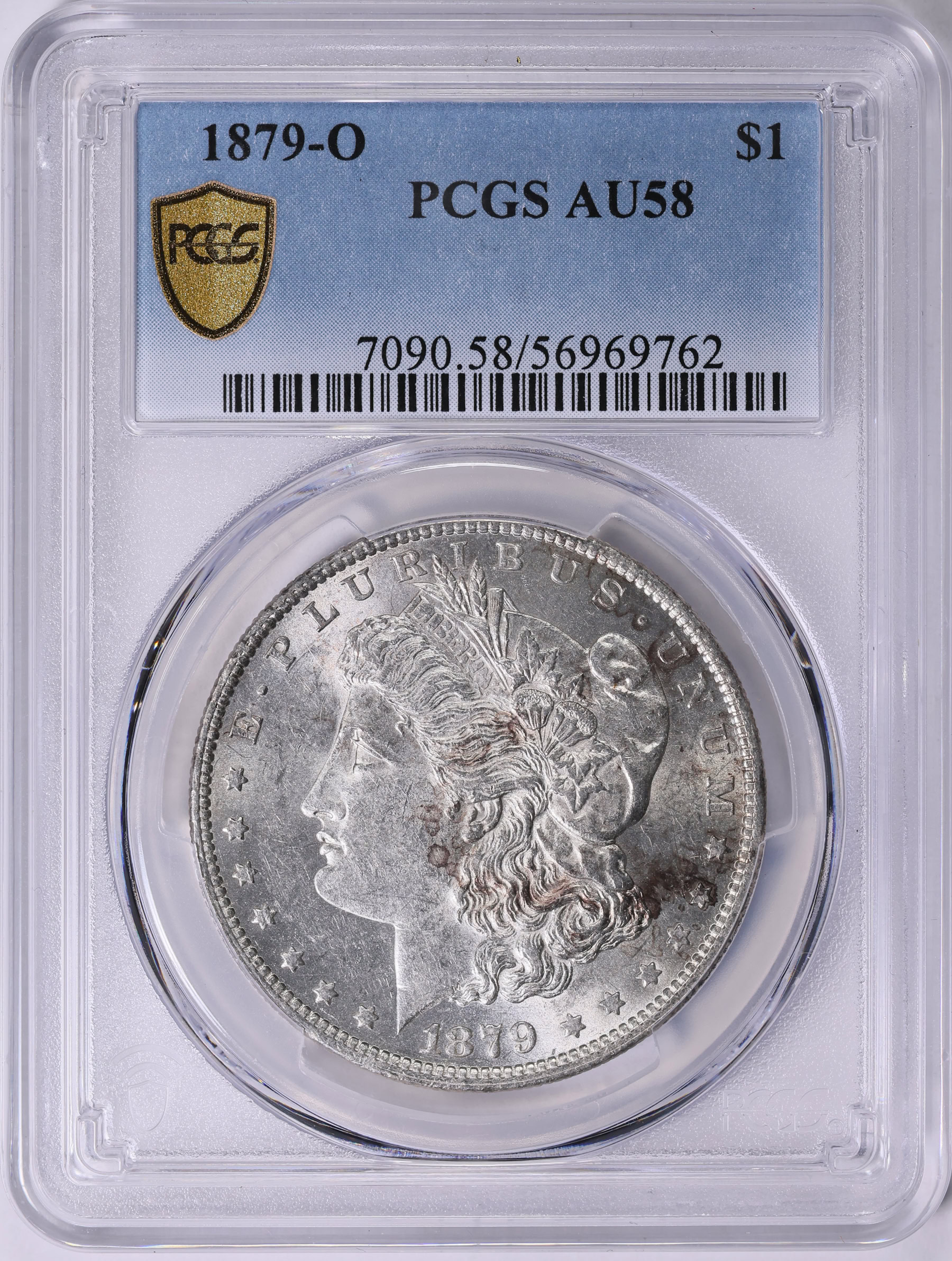 1879-O Morgan Silver Dollar PCGS AU-58 (Item 1841066) | GreatCollections Coin Auctions