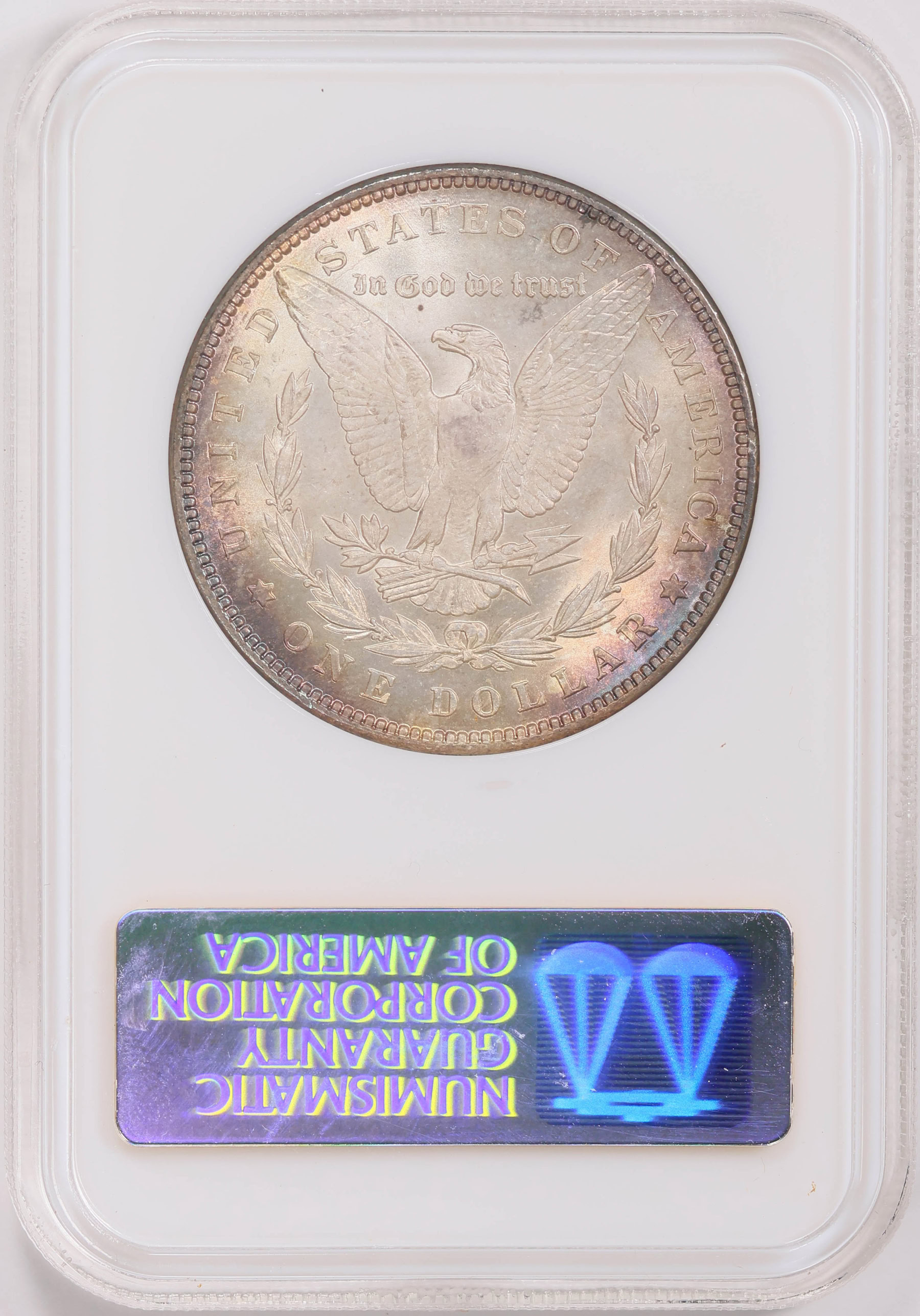 1887 Morgan Silver Dollar NGC MS-64 OH (Toned) (Item 1841192) | GreatCollections Coin Auctions