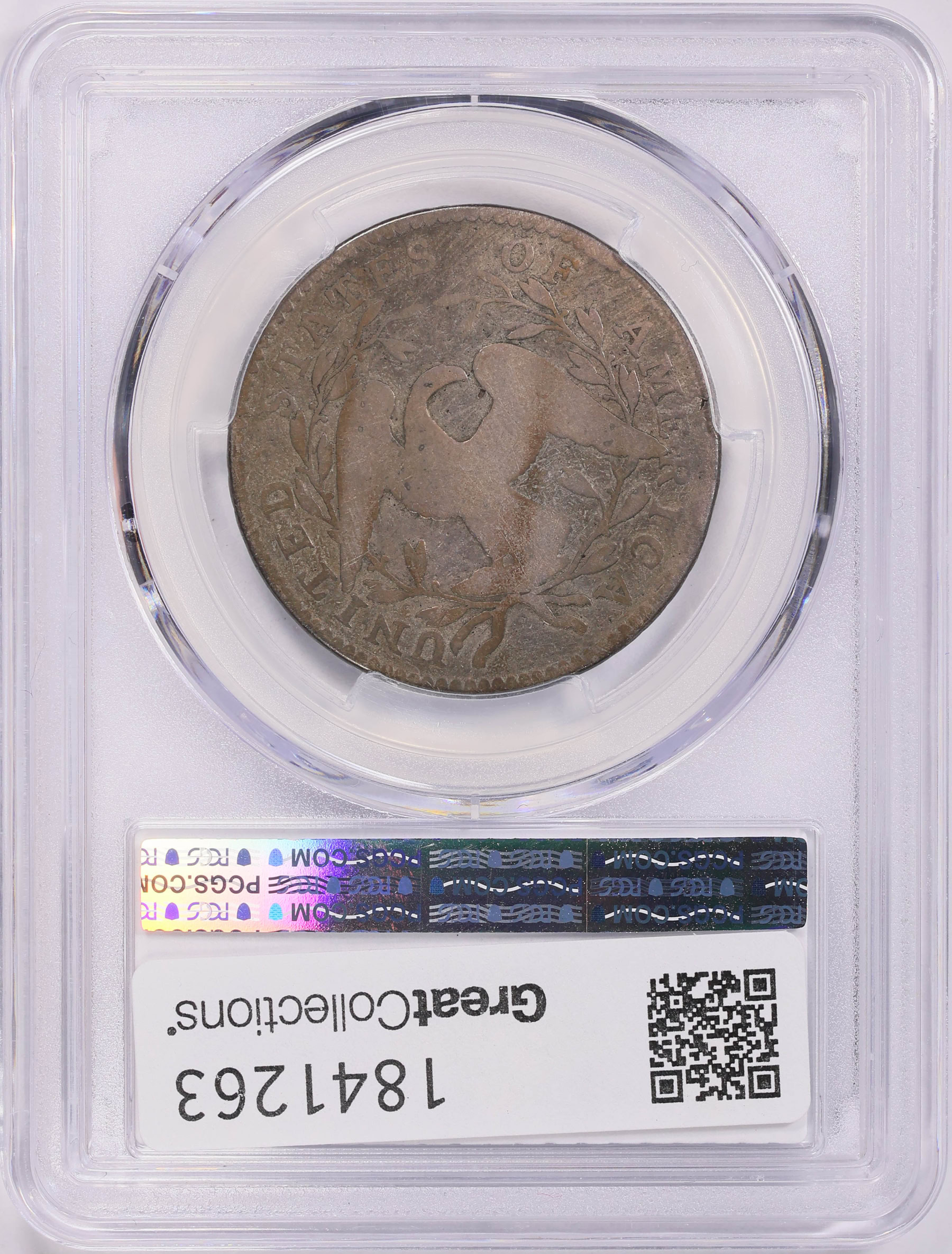 1795 Flowing Hair Half Dollar PCGS Genuine Good Details (Item 1841263) | GreatCollections Coin ...
