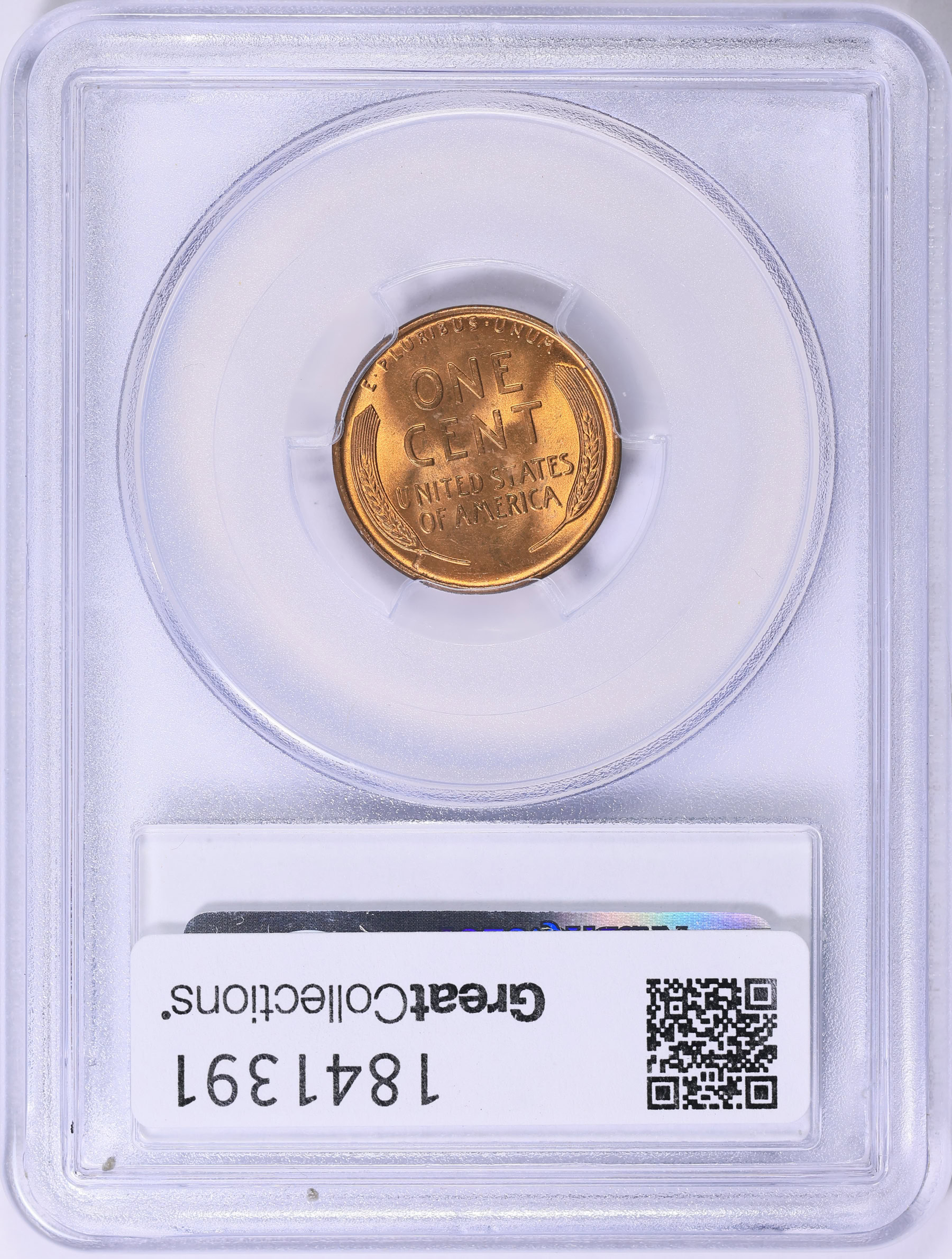 1934 Lincoln Cent PCGS MS-64 RD (CAC Green) (Item 1841391) | GreatCollections Coin Auctions