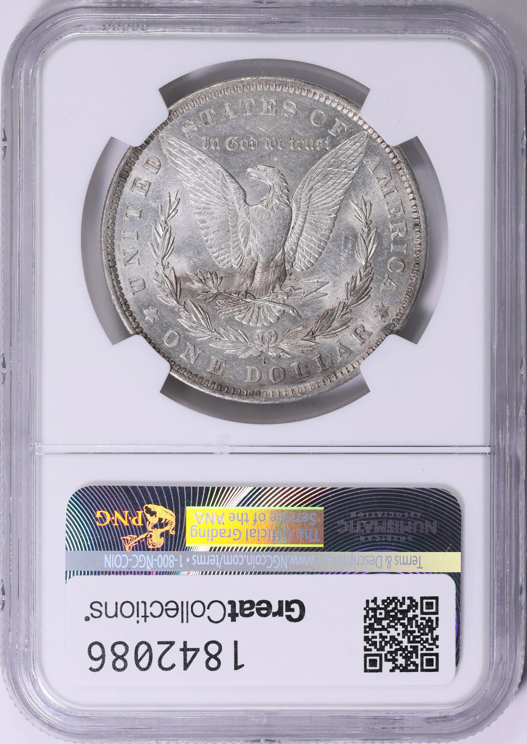 1882-O/S Morgan Silver Dollar O/S Flush S VAM-3 Top 100 NGC AU-58 (Item 1842086 ...