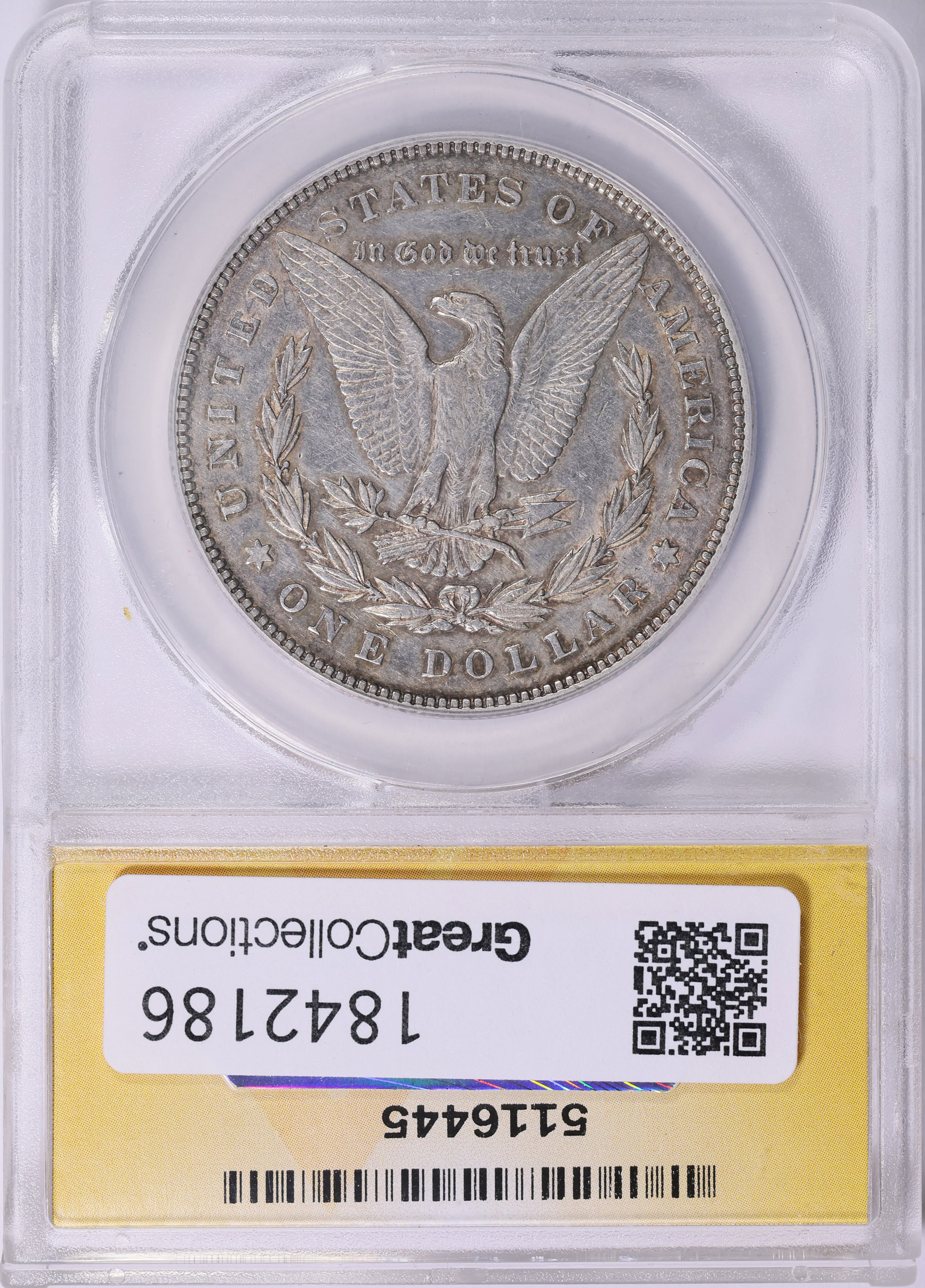 1878 7TF Morgan Silver Dollar VAM-161 ANACS AU-50 (Item 1842186) | GreatCollections Coin Auctions