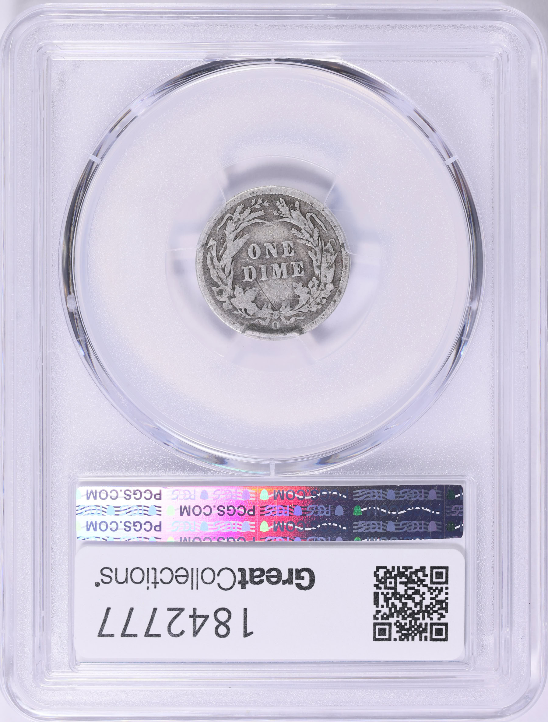 1895-O Barber Dime PCGS G-04 (Item 1842777) | GreatCollections Coin Auctions