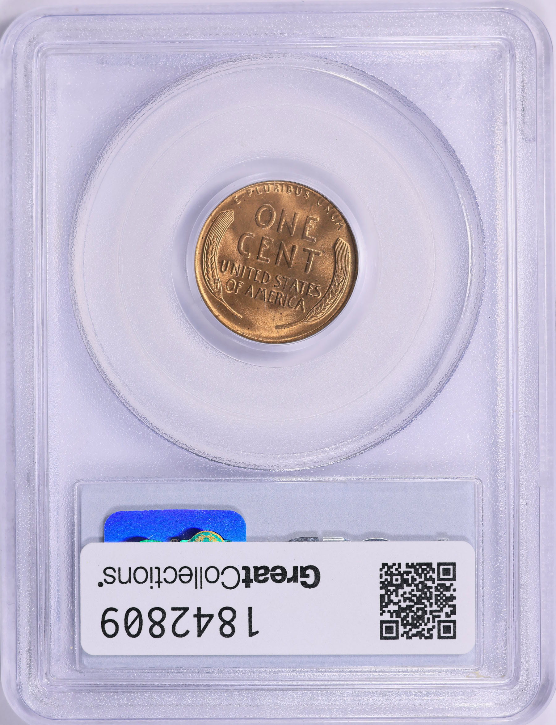1921 Lincoln Cent PCGS MS-64 RD (CAC Green) (Item 1842809) | GreatCollections Coin Auctions