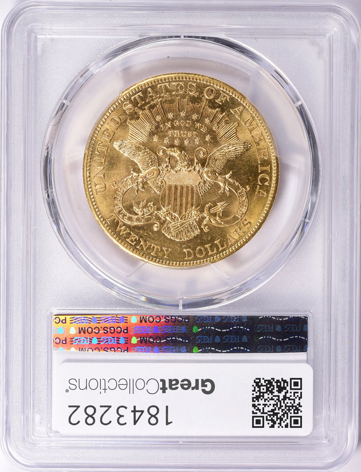 1904 Liberty Gold Double Eagle PCGS MS-64 (Item 1843282) | GreatCollections Coin Auctions