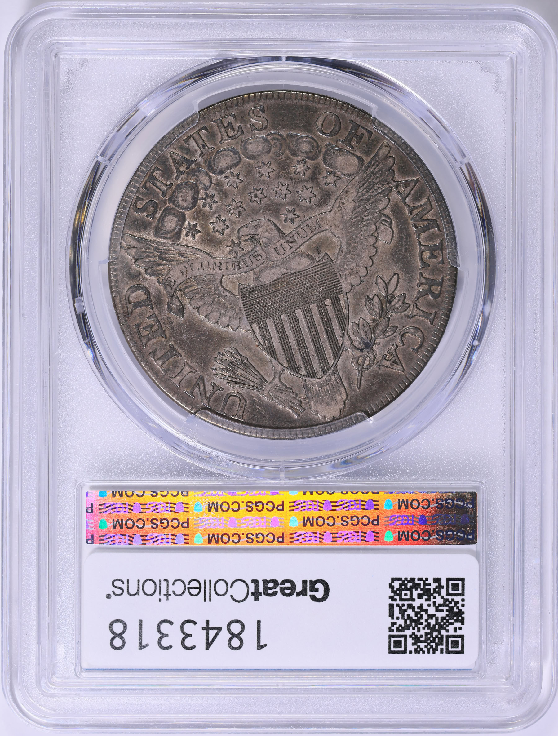 1802 Draped Bust Silver Dollar PCGS VF-30 (CAC Green) (Item 1843318 ...