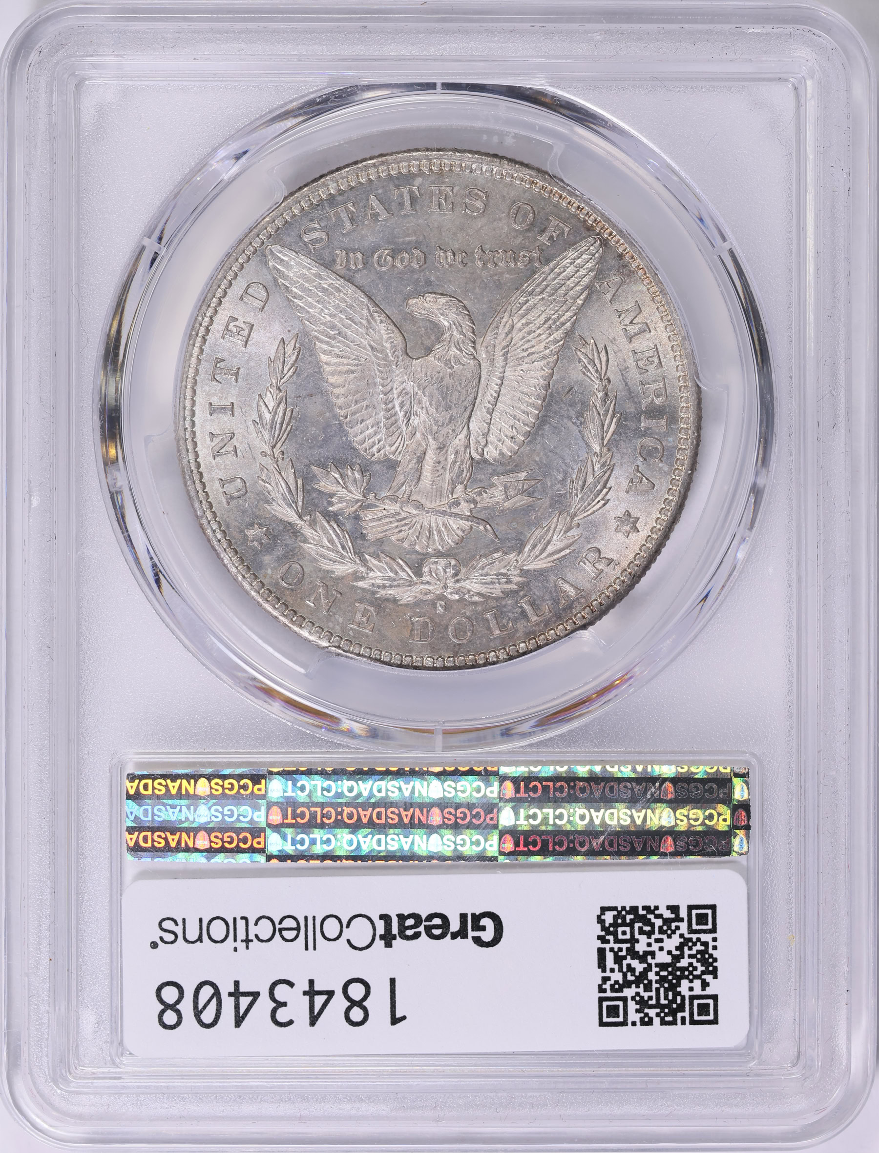 1894-S Morgan Silver Dollar PCGS MS-63 (Item 1843408) | GreatCollections Coin Auctions