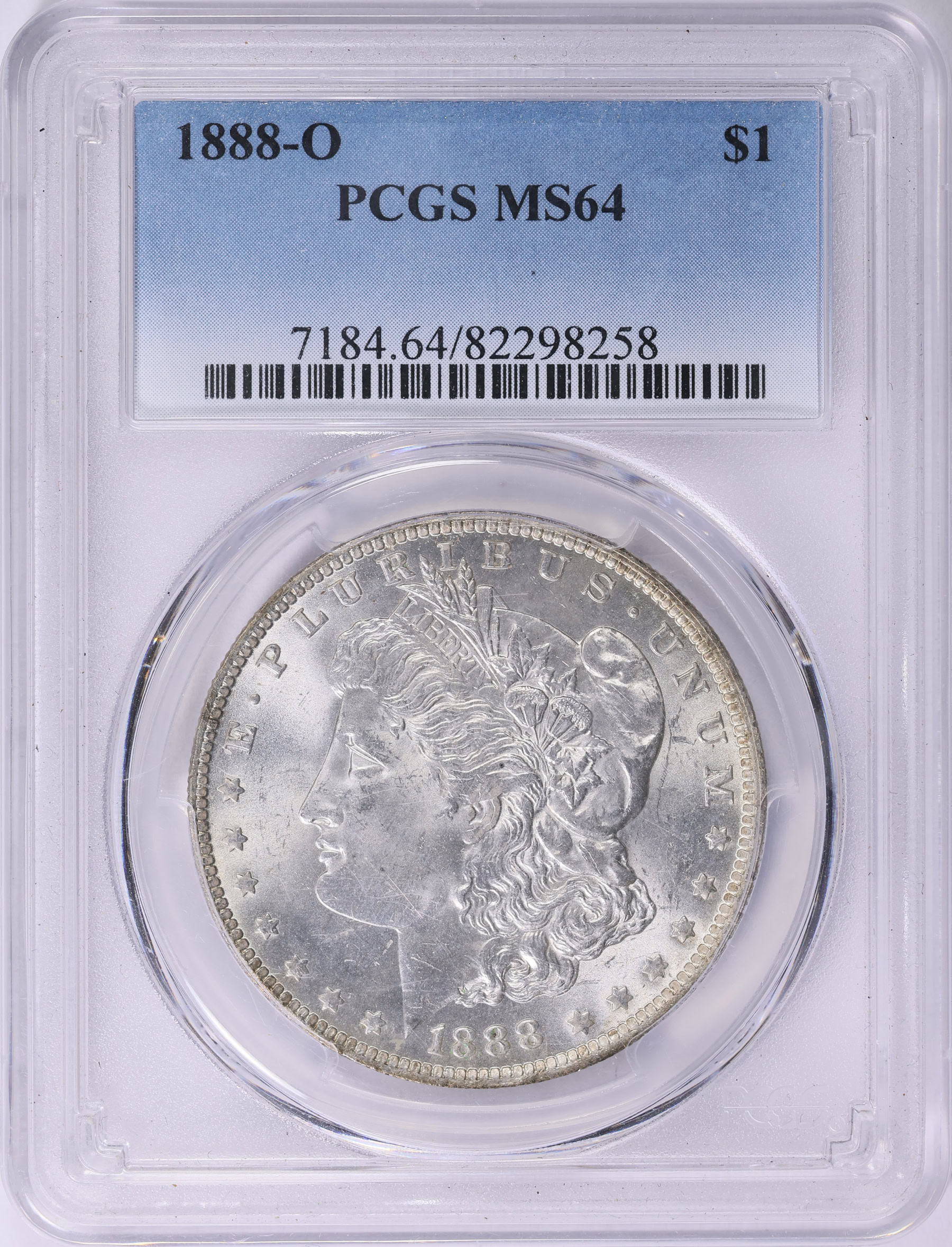 1888-O Morgan Silver Dollar PCGS MS-64 (Item 1843791) | GreatCollections Coin Auctions